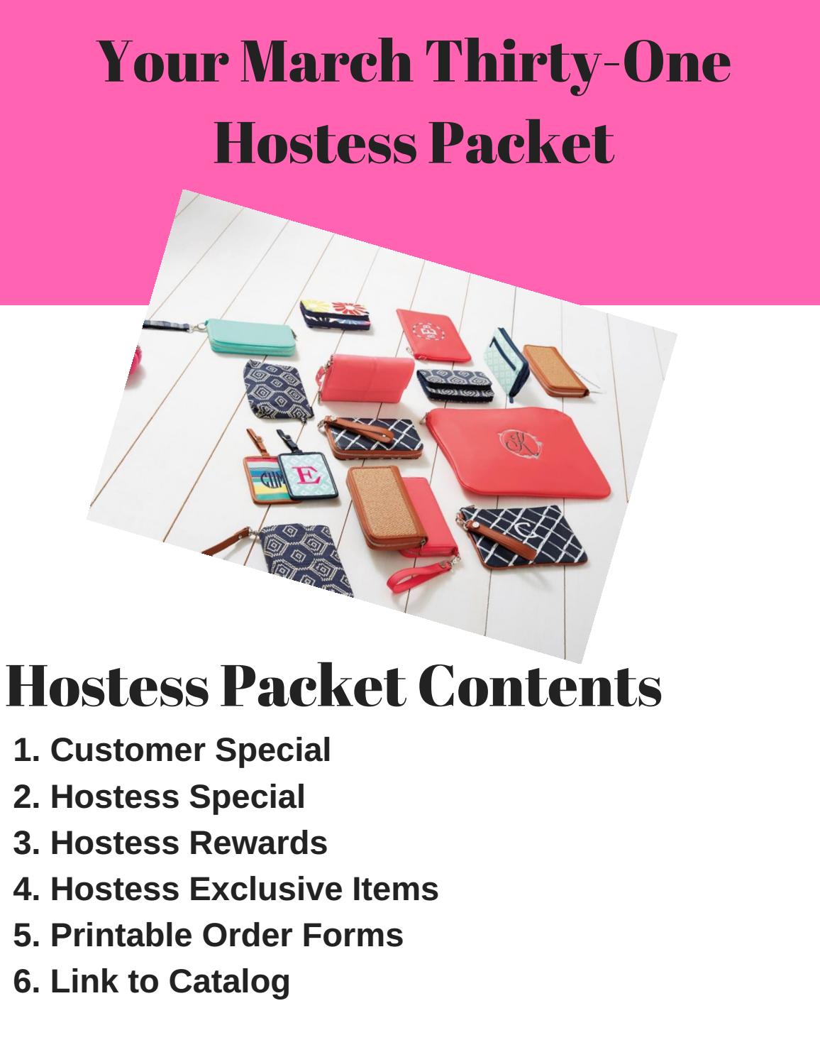 March hostess packet by Essence Montgomery - Issuu