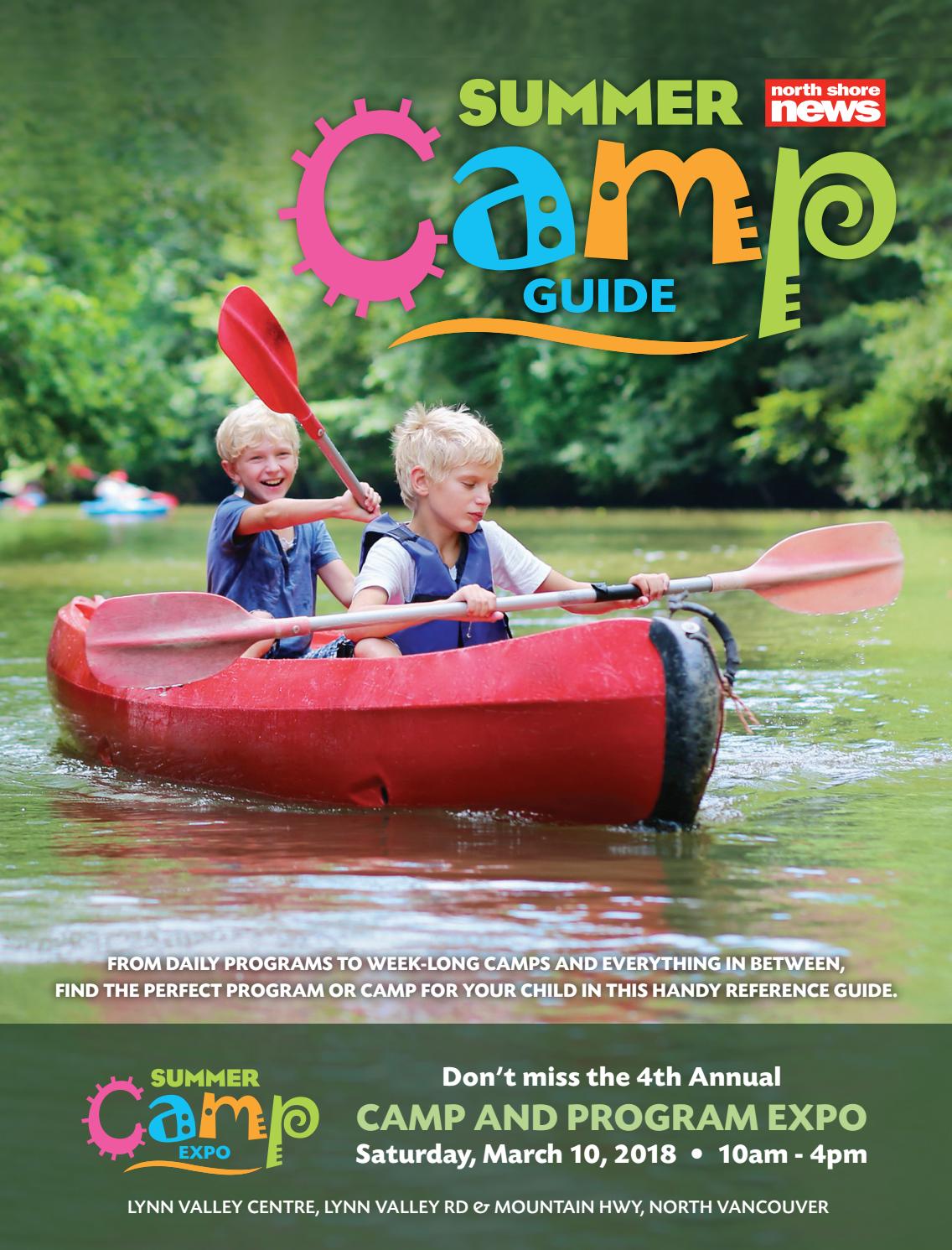 Summer Camp Guide 2018 by North Shore News Features - Issuu