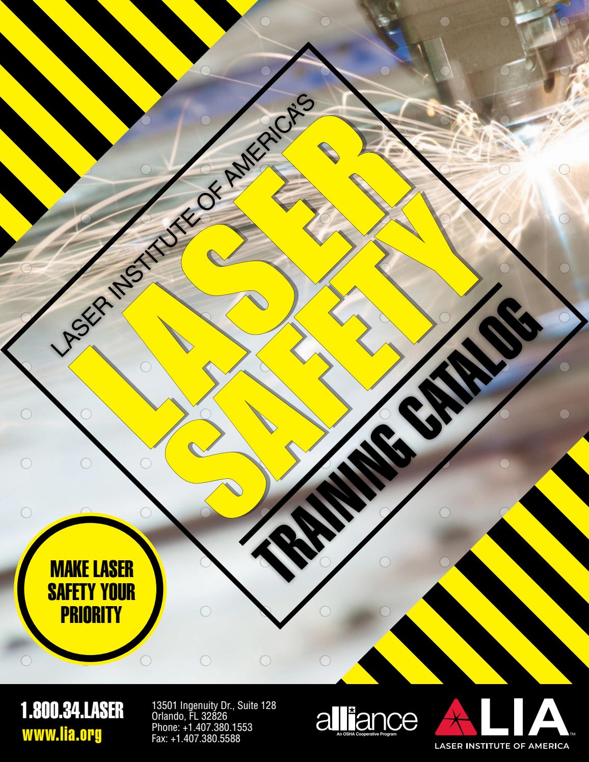 LIA's Courses Catalog by Laser Institute of America - Issuu