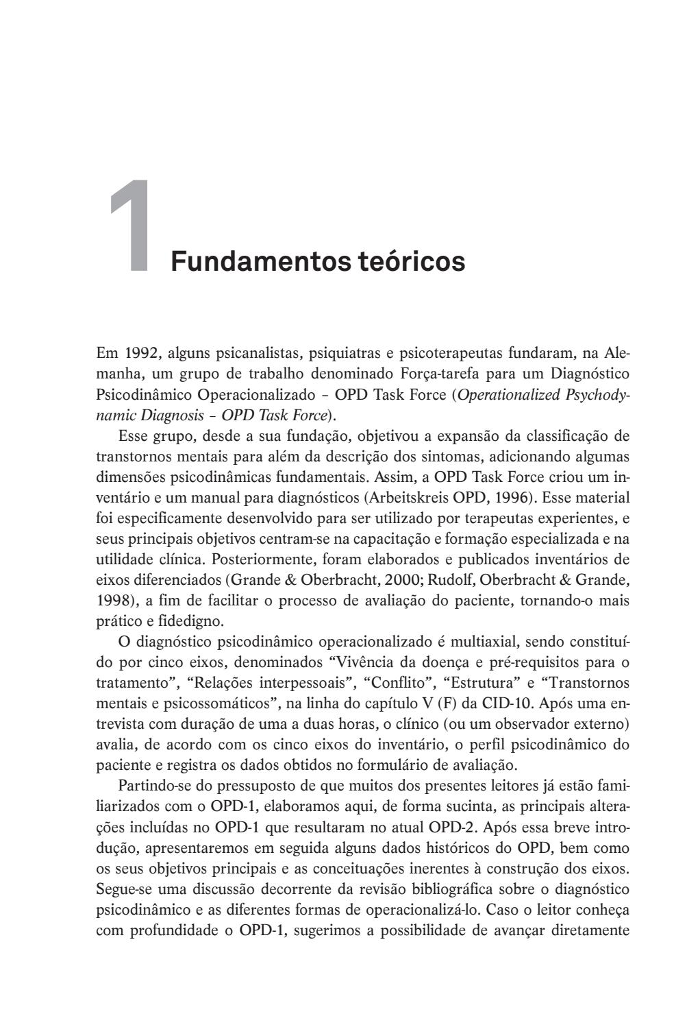 OPD-2 - Cap. 1 by Editora Hogrefe CETEPP - Issuu