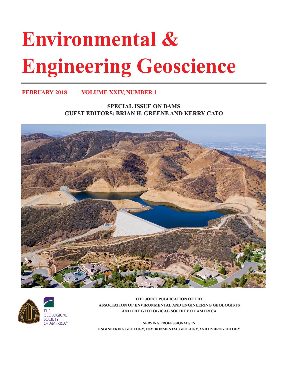 February 2018 Volume XXIV, Number 1 (3) by Association of Environmental ...