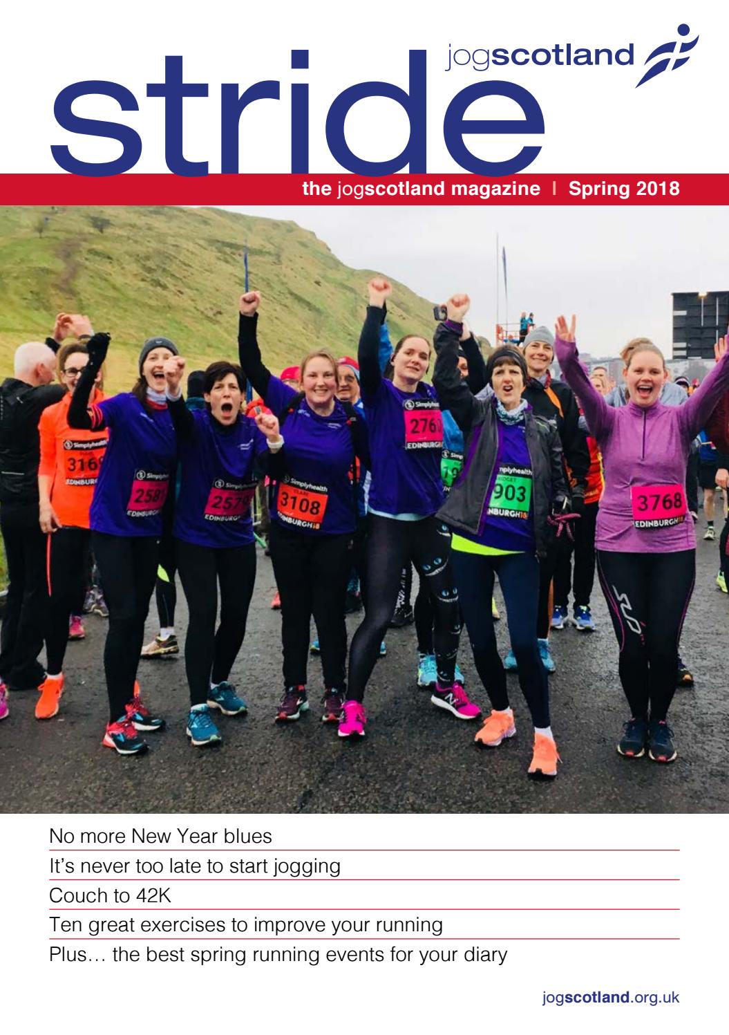 Stride Magazine Spring 2018 by jog scotland - Issuu