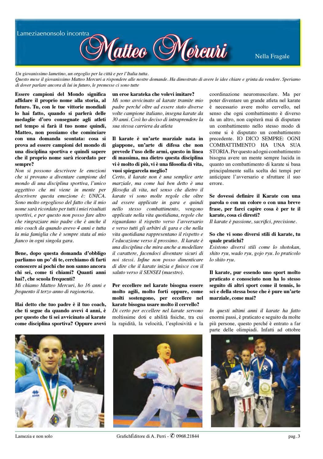 lm marzo 18 matteo mercuri by tipolitografia grafiché di antonio perri ...