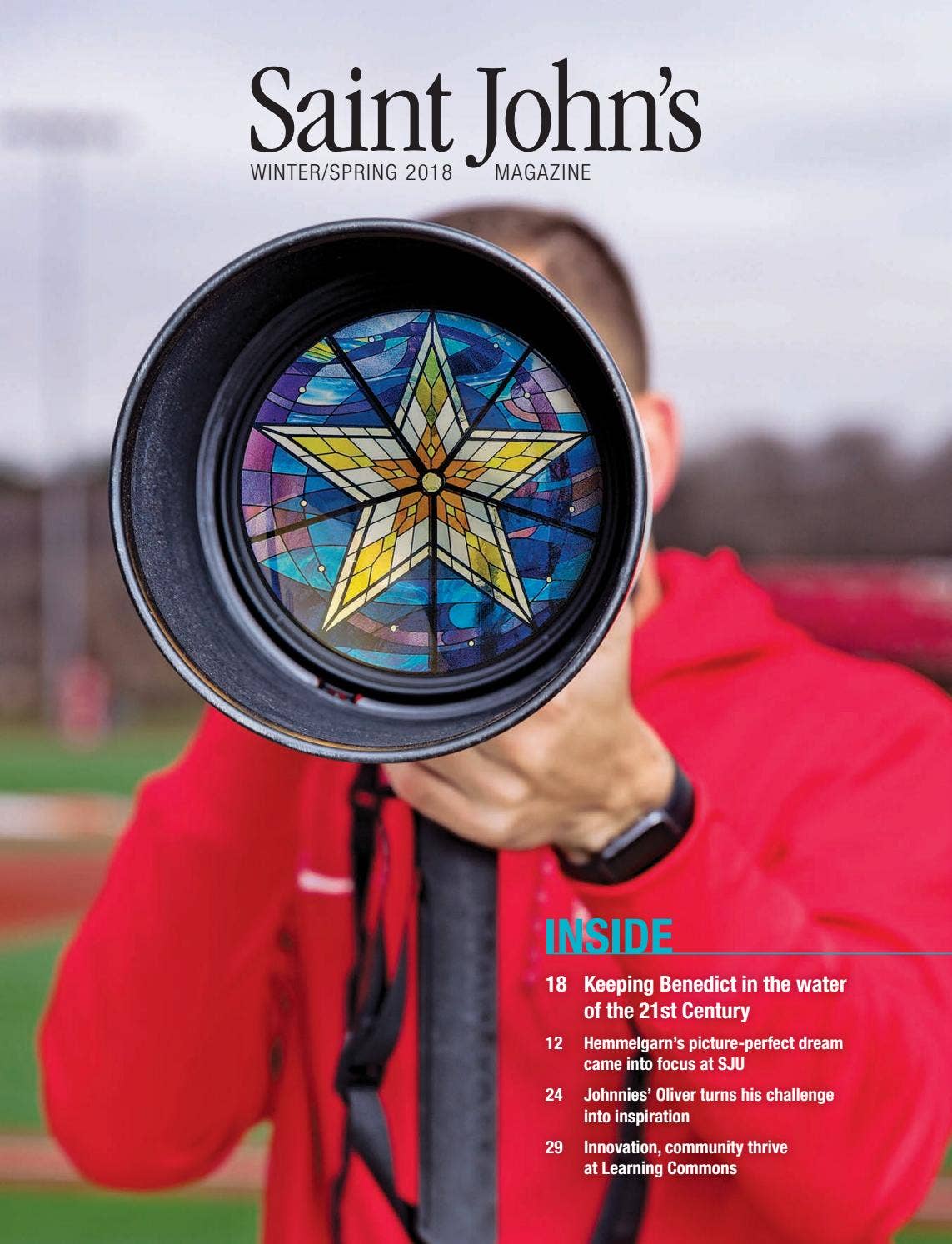 Saint John's Magazine Winter/Spring 2018 by CSB+SJU - Issuu