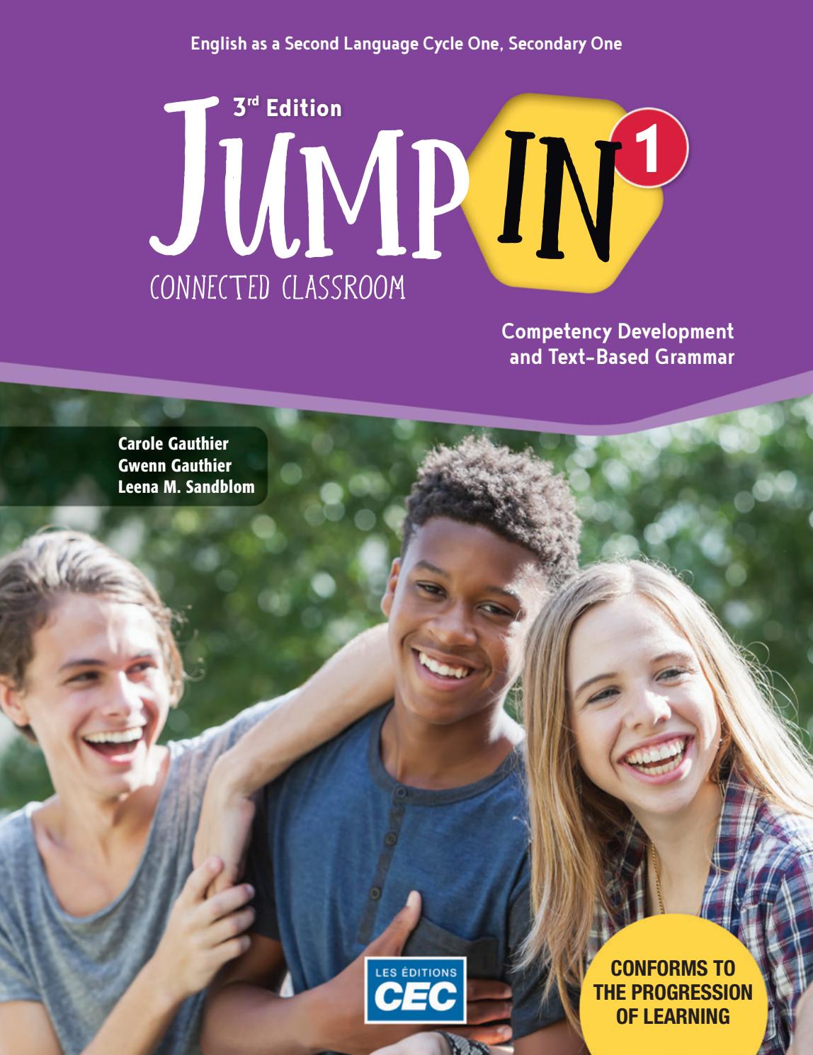 Jump in 1 3rd Ed by Les Éditions CEC - Issuu