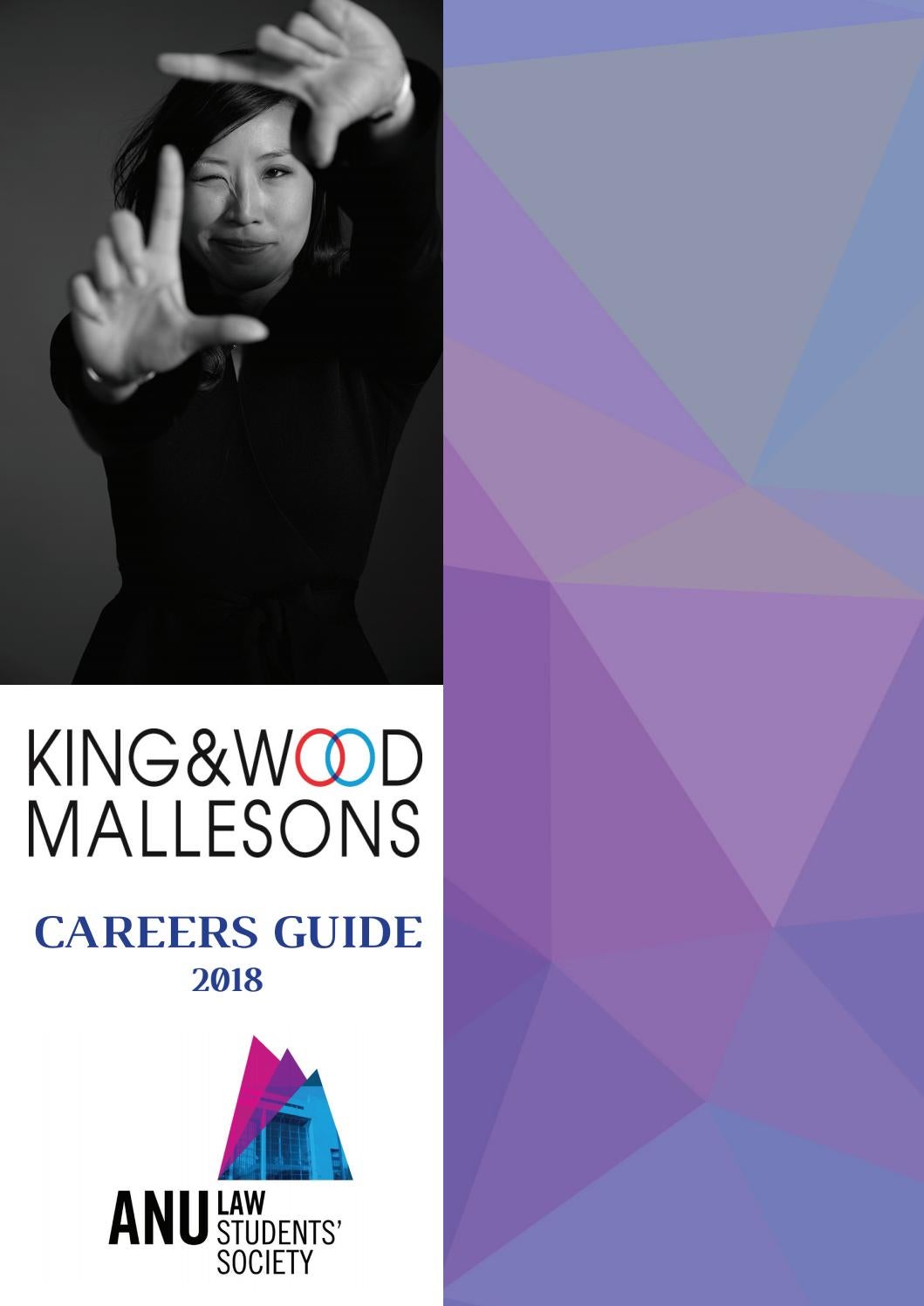 ANU LSS Careers Guide 2018 by ANU Law Students' Society - Issuu