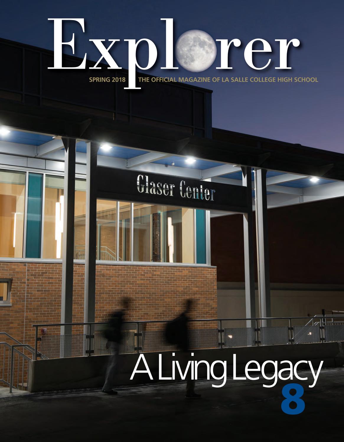 The Explorer Magazine - Spring 2018 by La Salle College High School - Issuu