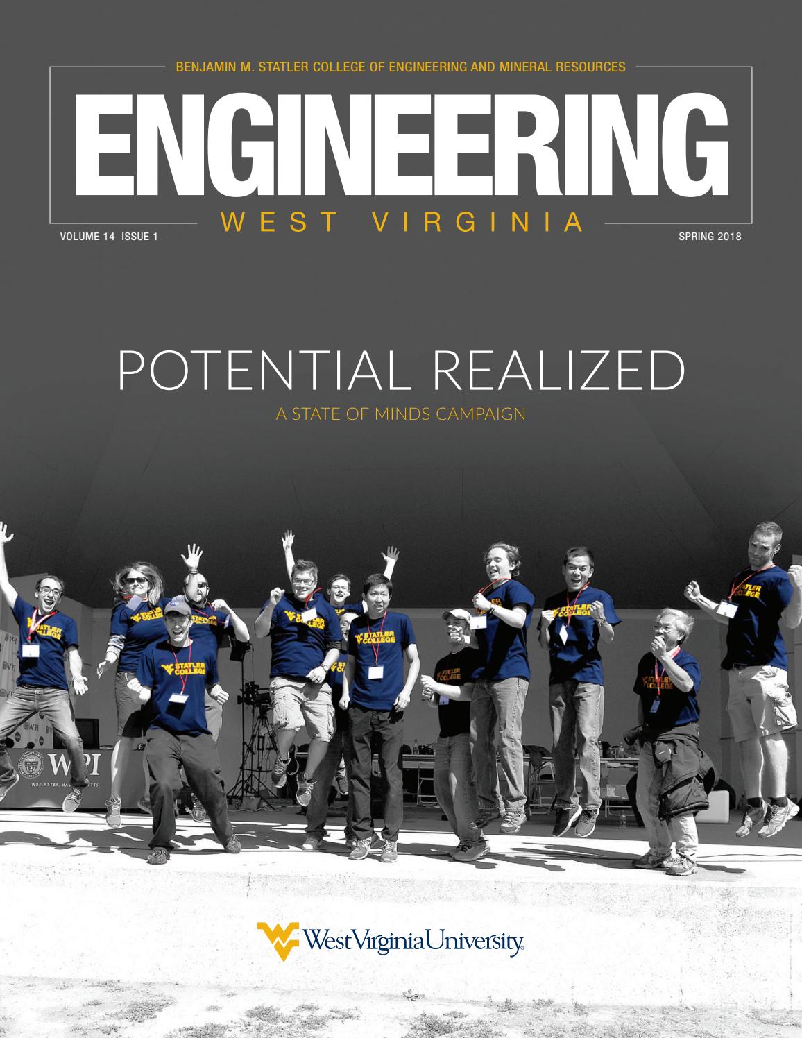 Engineering WV Spring 2018 Magazine by WVU Statler College of ...