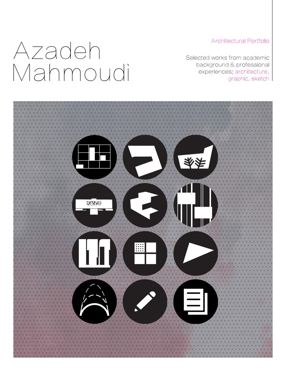 Azadeh Mahmoudi - Portfolio by Azadeh.Mahmoudi - Issuu