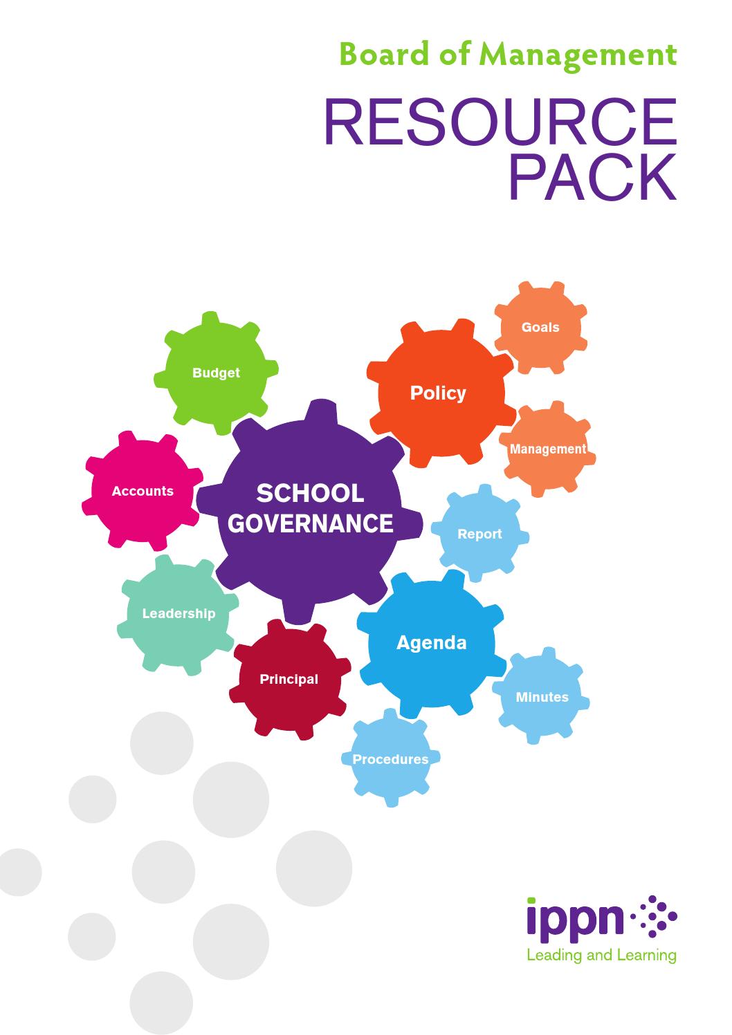 Board of Management - Resource Pack by Irish Primary Principals ...