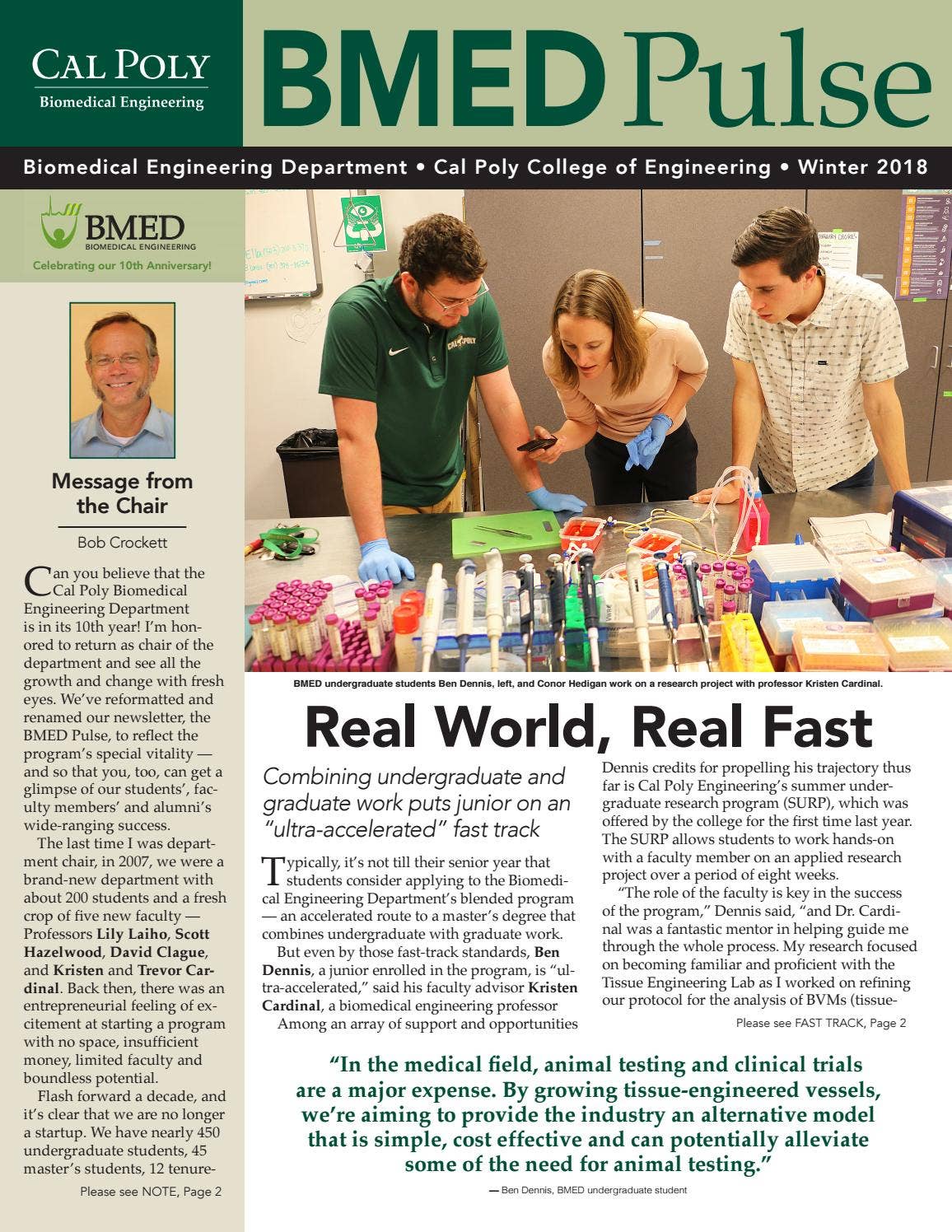 Cal Poly Biomedical Engineering Pulse by CalPolyCENG - Issuu