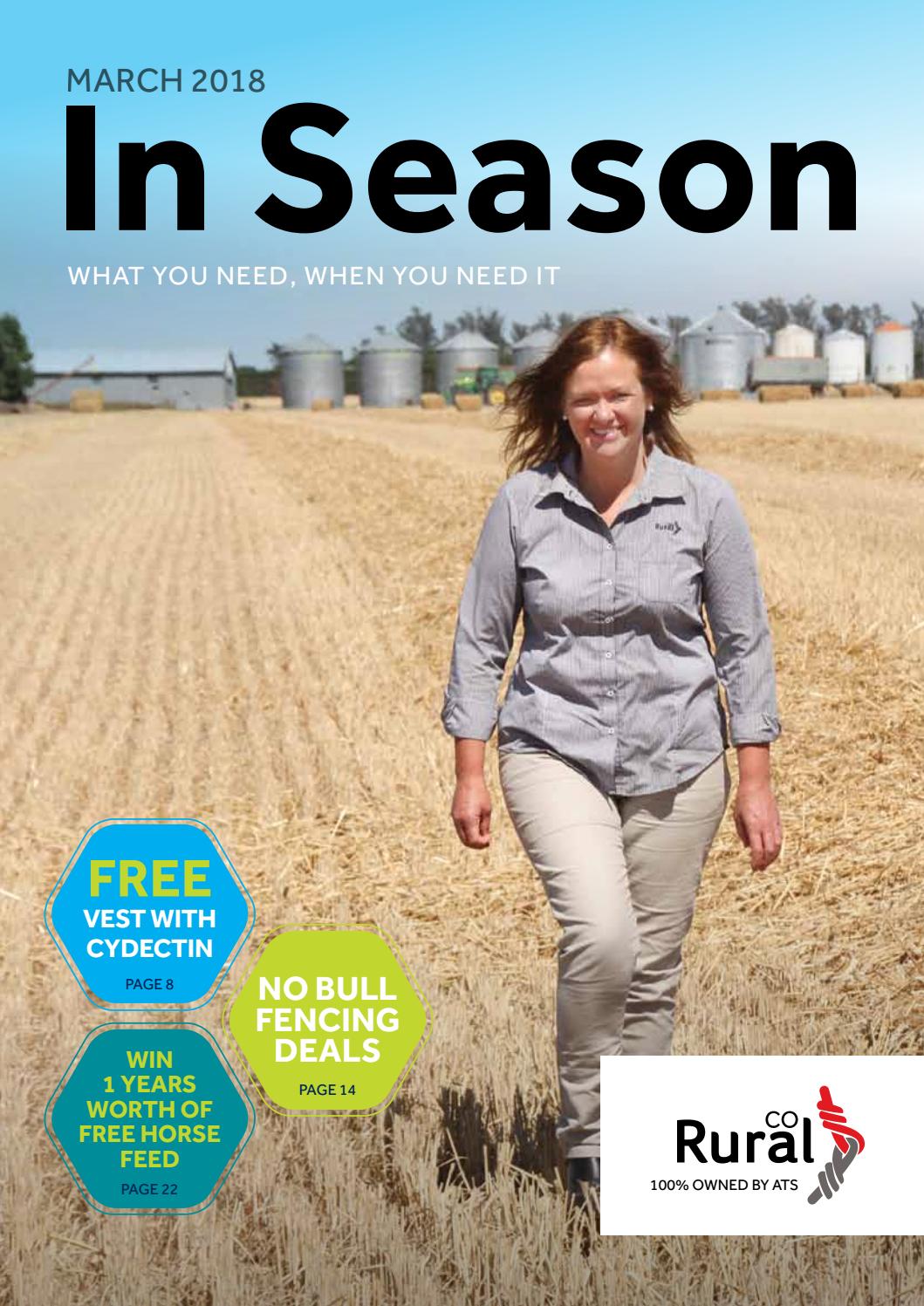 In Season March 2018 by Ruralco - Issuu