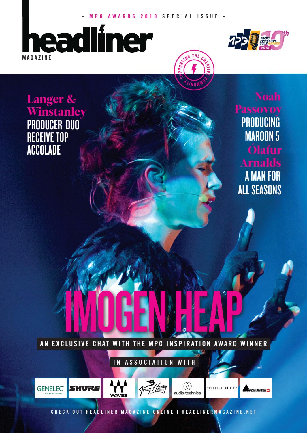 Headliner MPG Awards Special 2018 by Headliner Magazine - Issuu