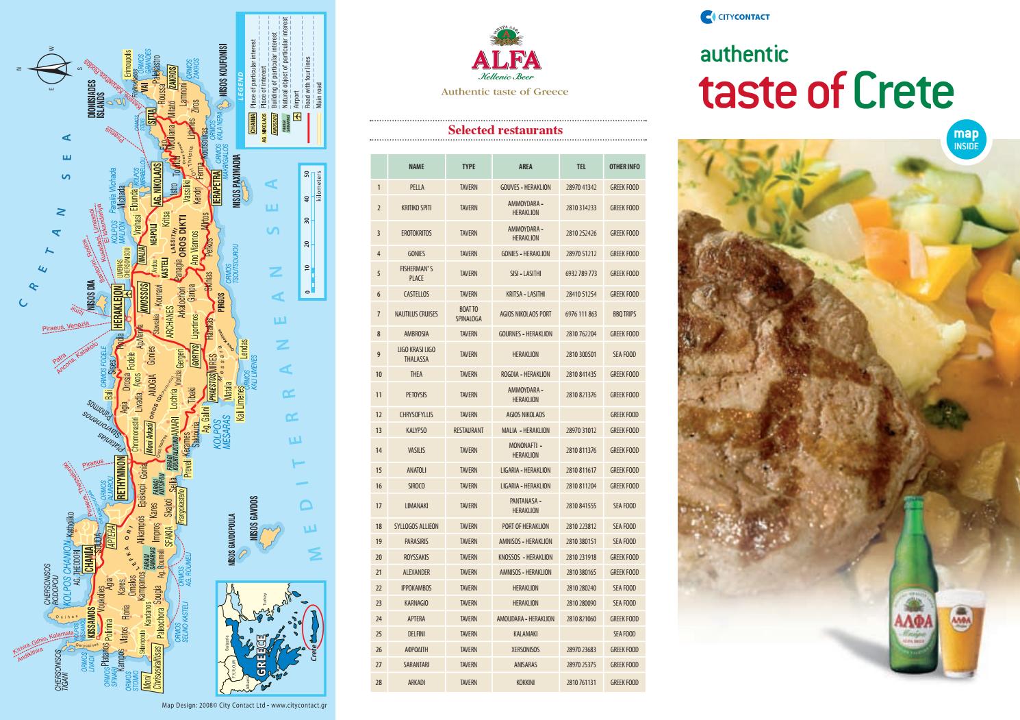 Taste of Crete by City Contact - Issuu