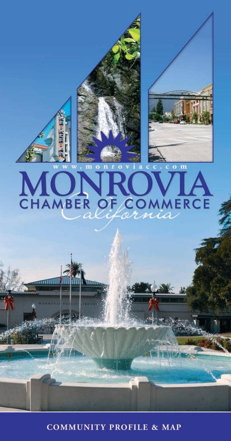 Monrovia CA Map Wrap by Town Square Publications, LLC - Issuu
