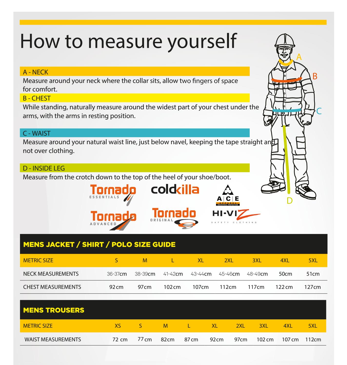 How to measure ace tornado coldkilla by Blackwoods - Issuu