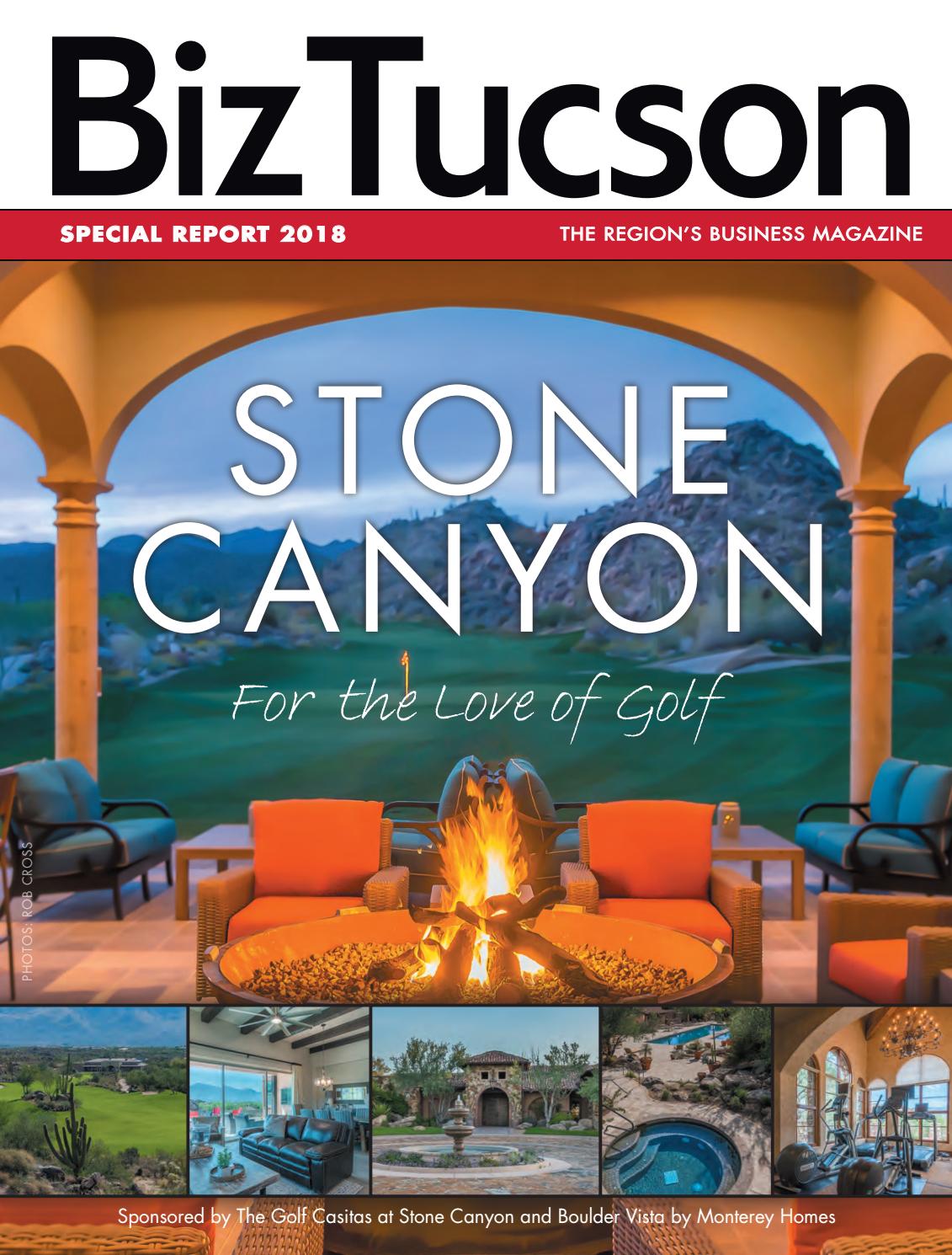 Stone canyon special section by BizTucson Magazine - Issuu