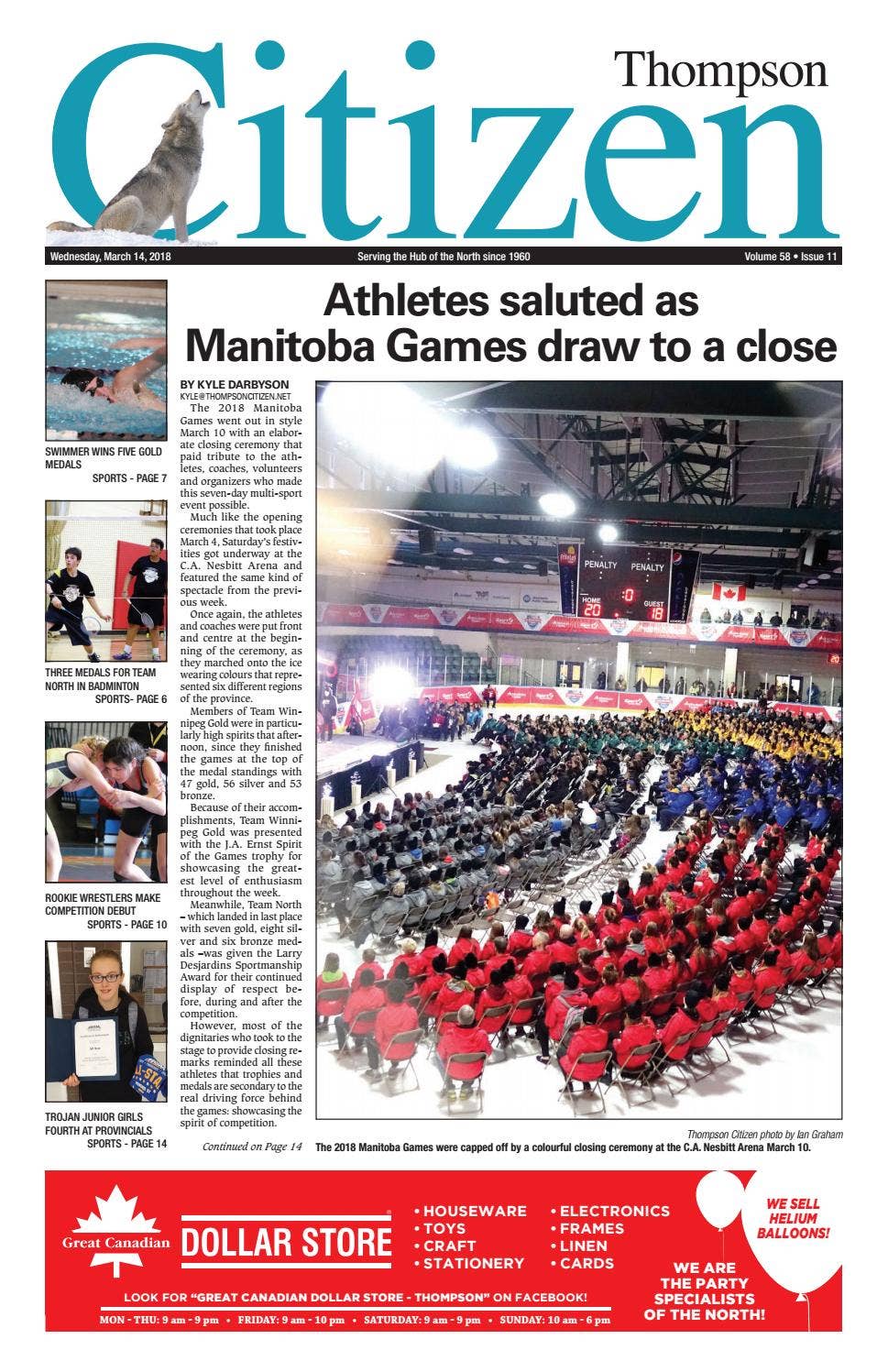 March 14 2018 by Thompson Citizen - Issuu