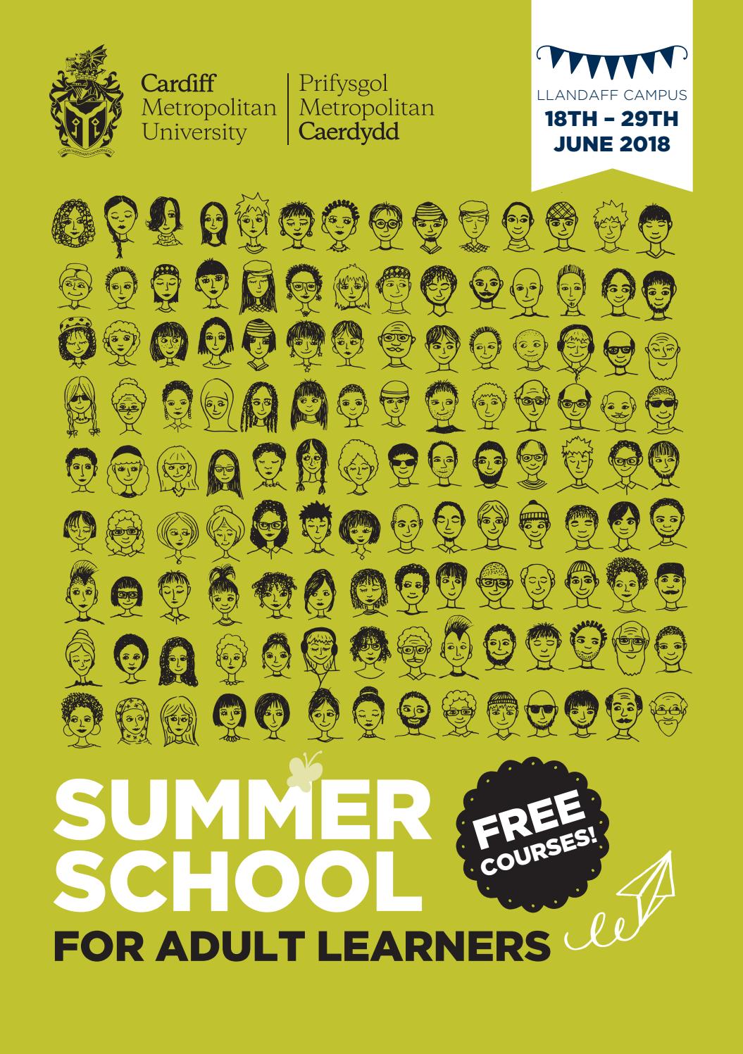 Widening Access Summer School Brochure 2018 - English by Cardiff ...