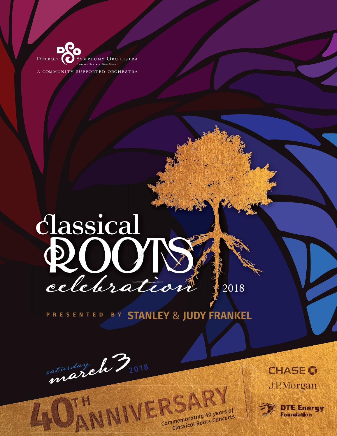 Classical Roots Commemorative Program 2018 by Detroit Symphony ...