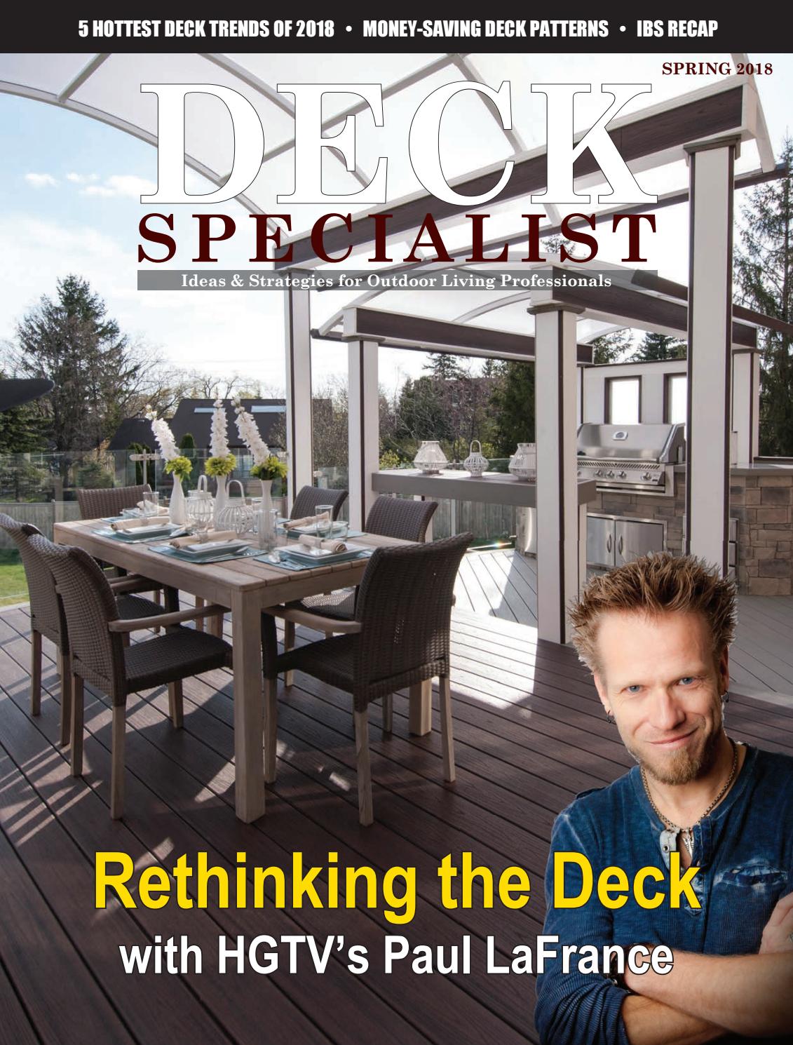 Deck Specialist - Spring 2018 by 526 Media Group - Issuu