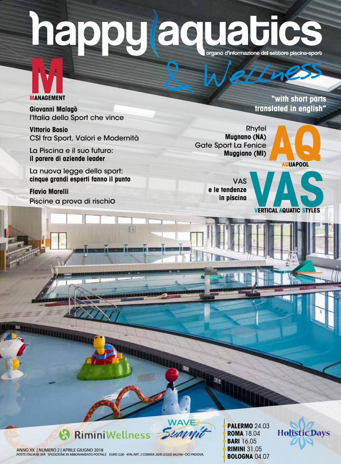 Happy Aquatics & Wellness n. 2 anno 2018 - ITA by HA Wellbeing | HA ...