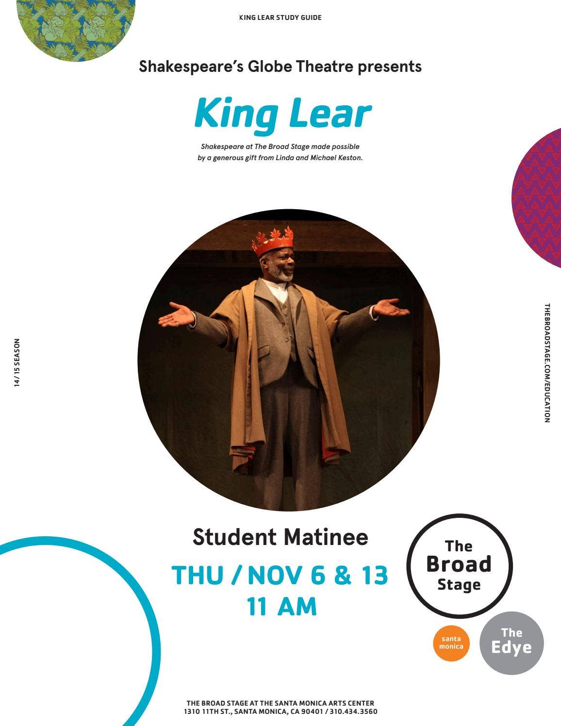 King Lear (Grades 9-12) by The Broad Stage - Issuu