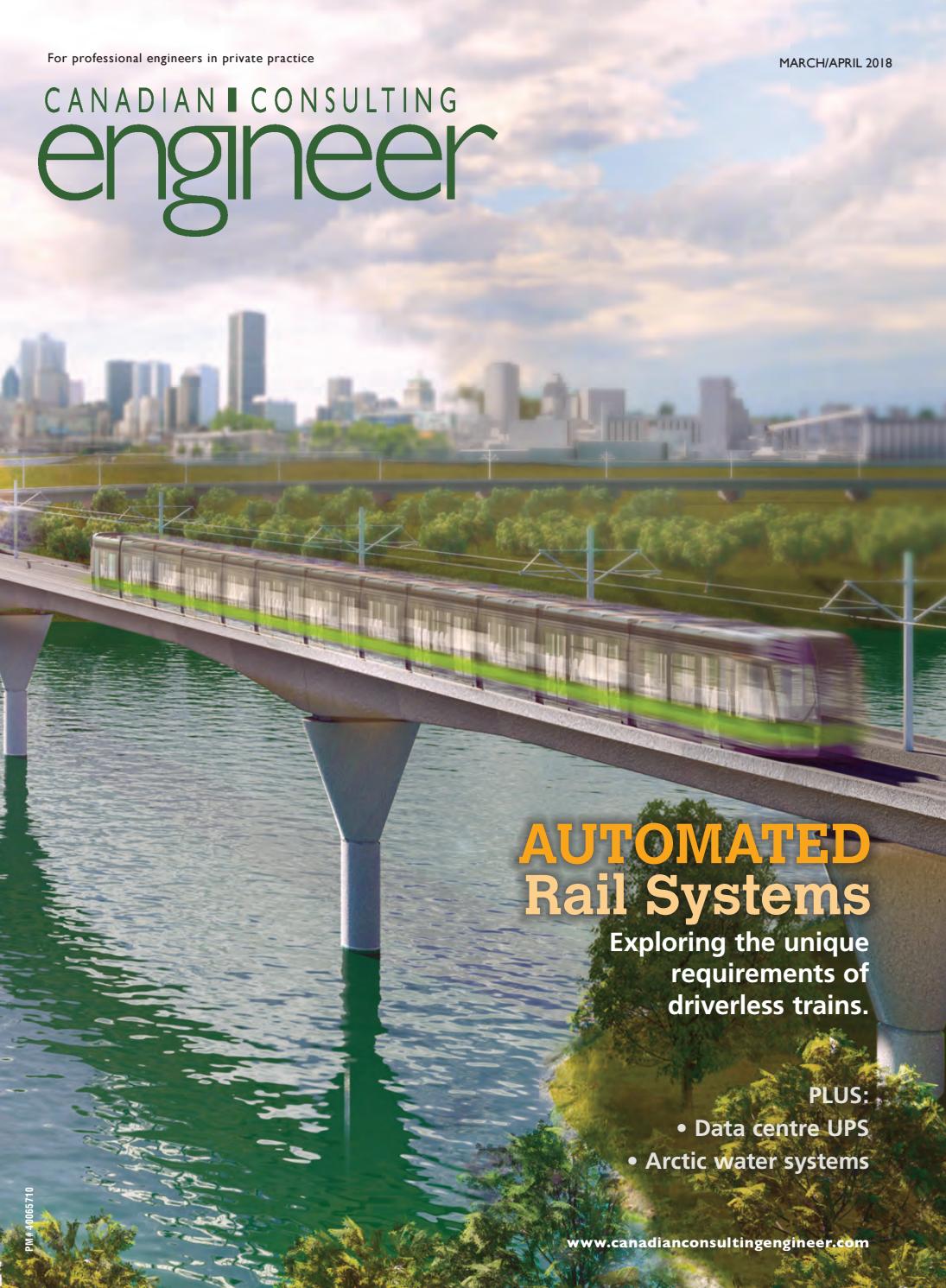 Canadian Consulting Engineer March/April 2018 by Annex Business Media ...