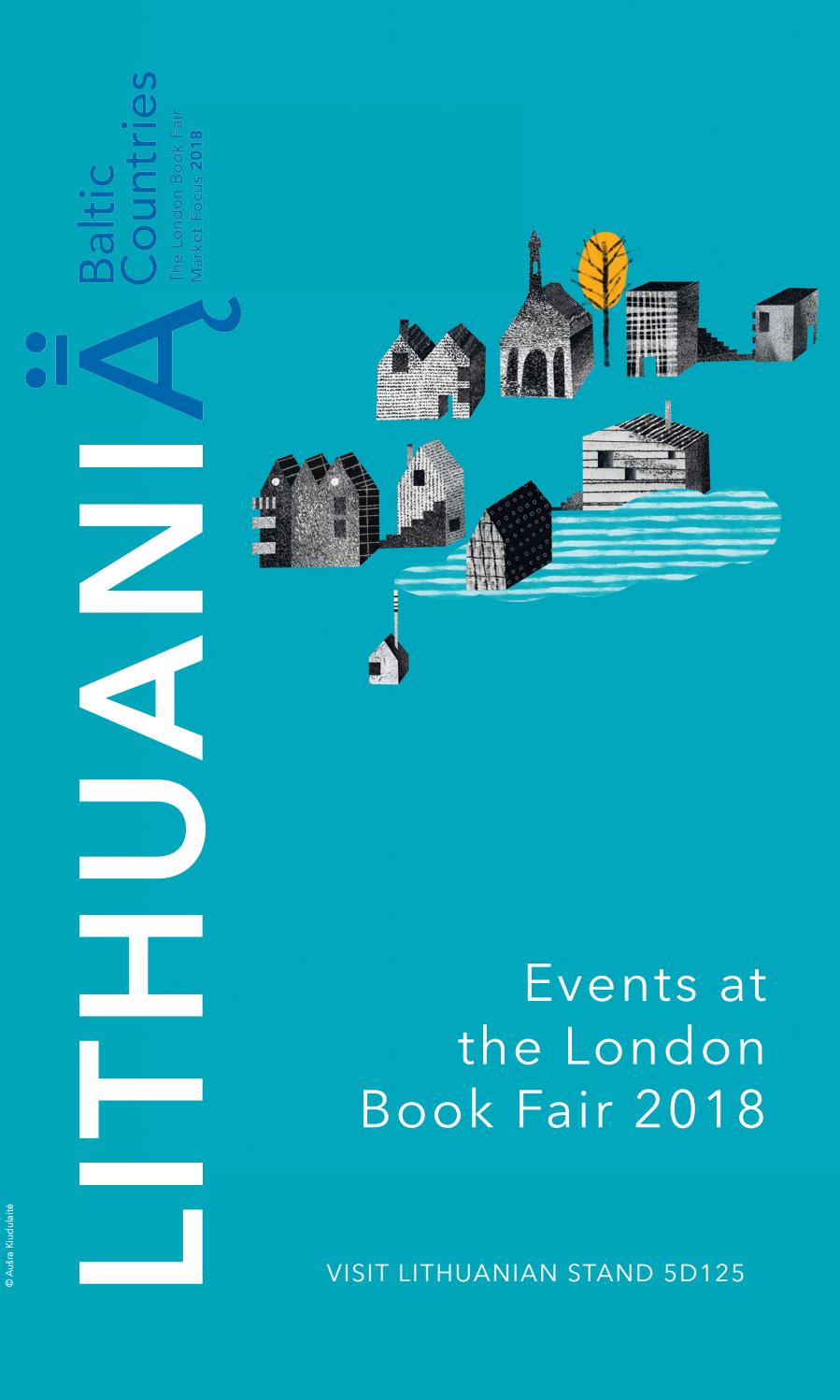 Lithuania: Events at the London Book Fair 2018 by Lithuanian Culture ...