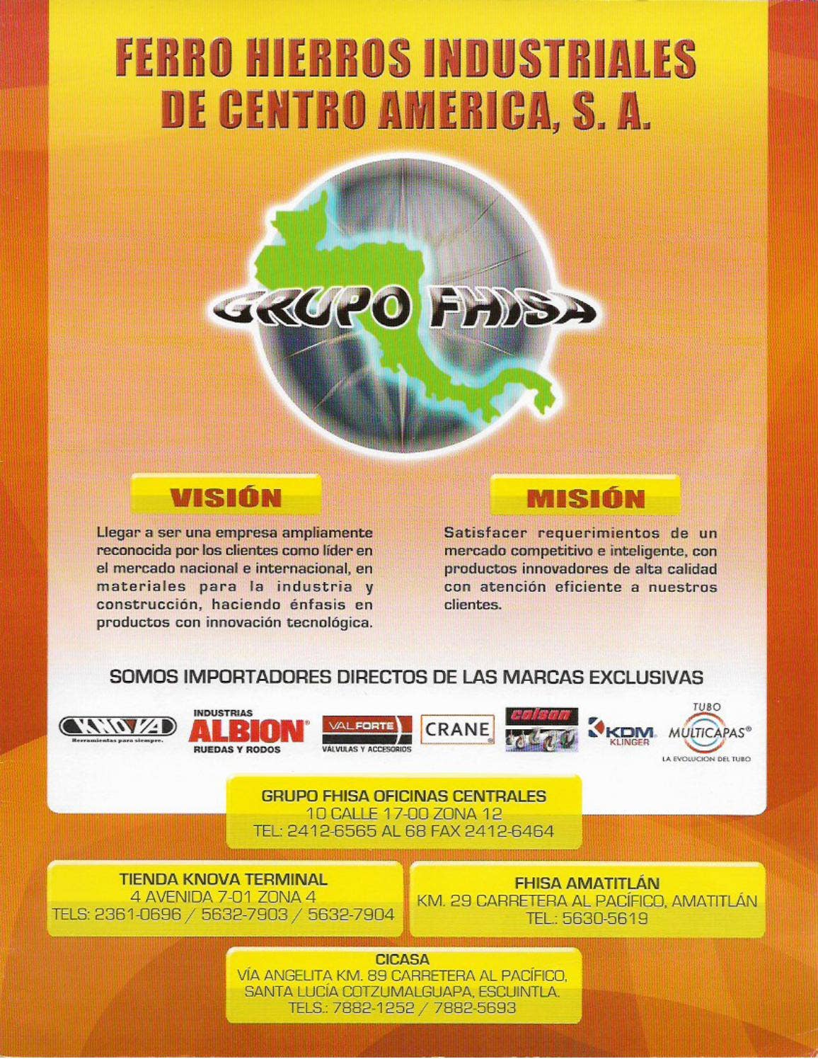 Grupo Fhisa Catalogo by clicreativa - Issuu