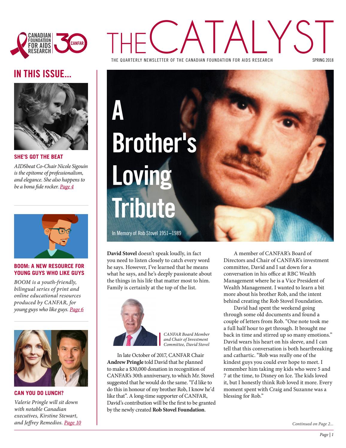 The Catalyst Newsletter Spring 2018 by CANFAR - Issuu