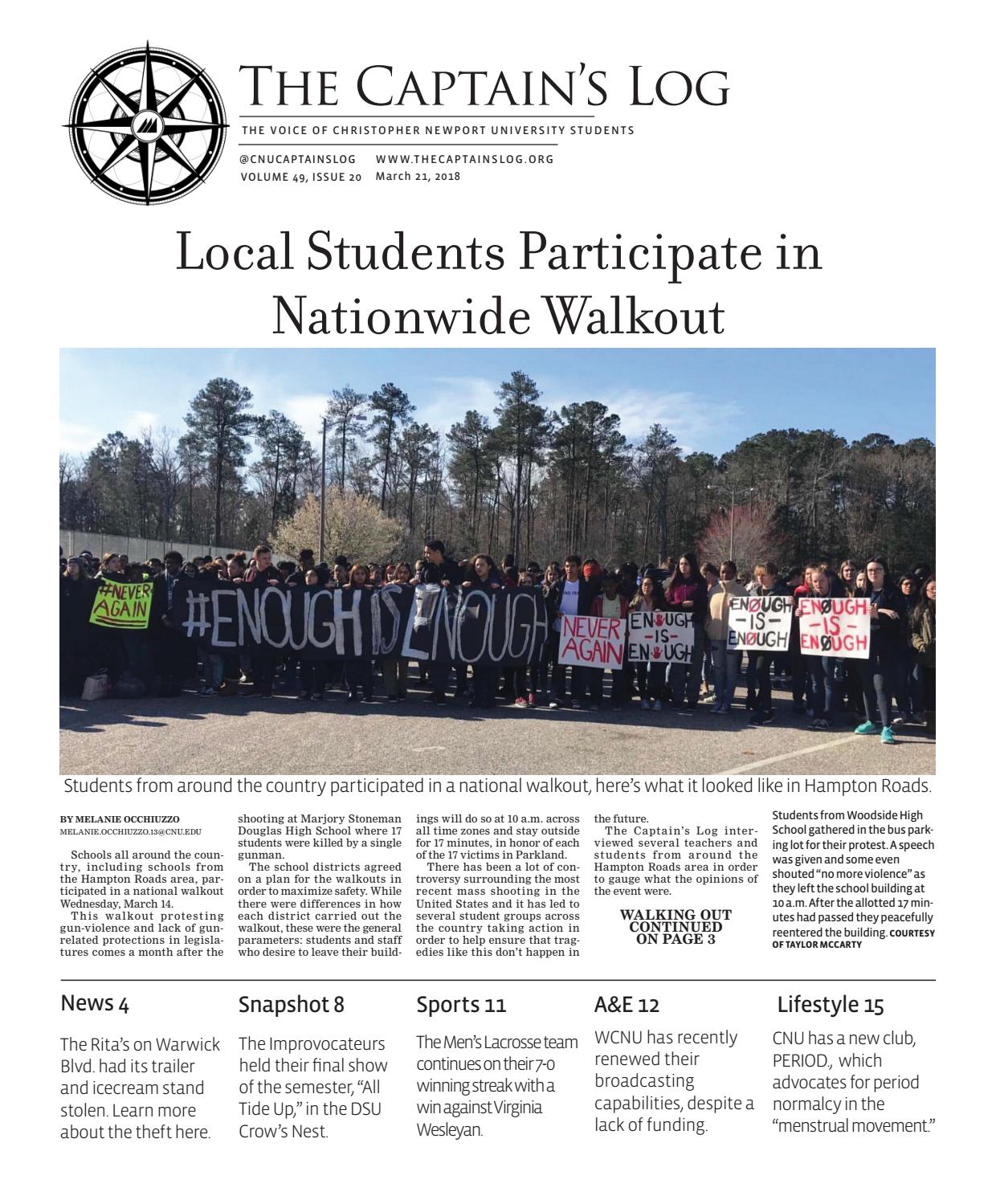 The Captain's Log Issue 20 by The Captain's Log - Issuu