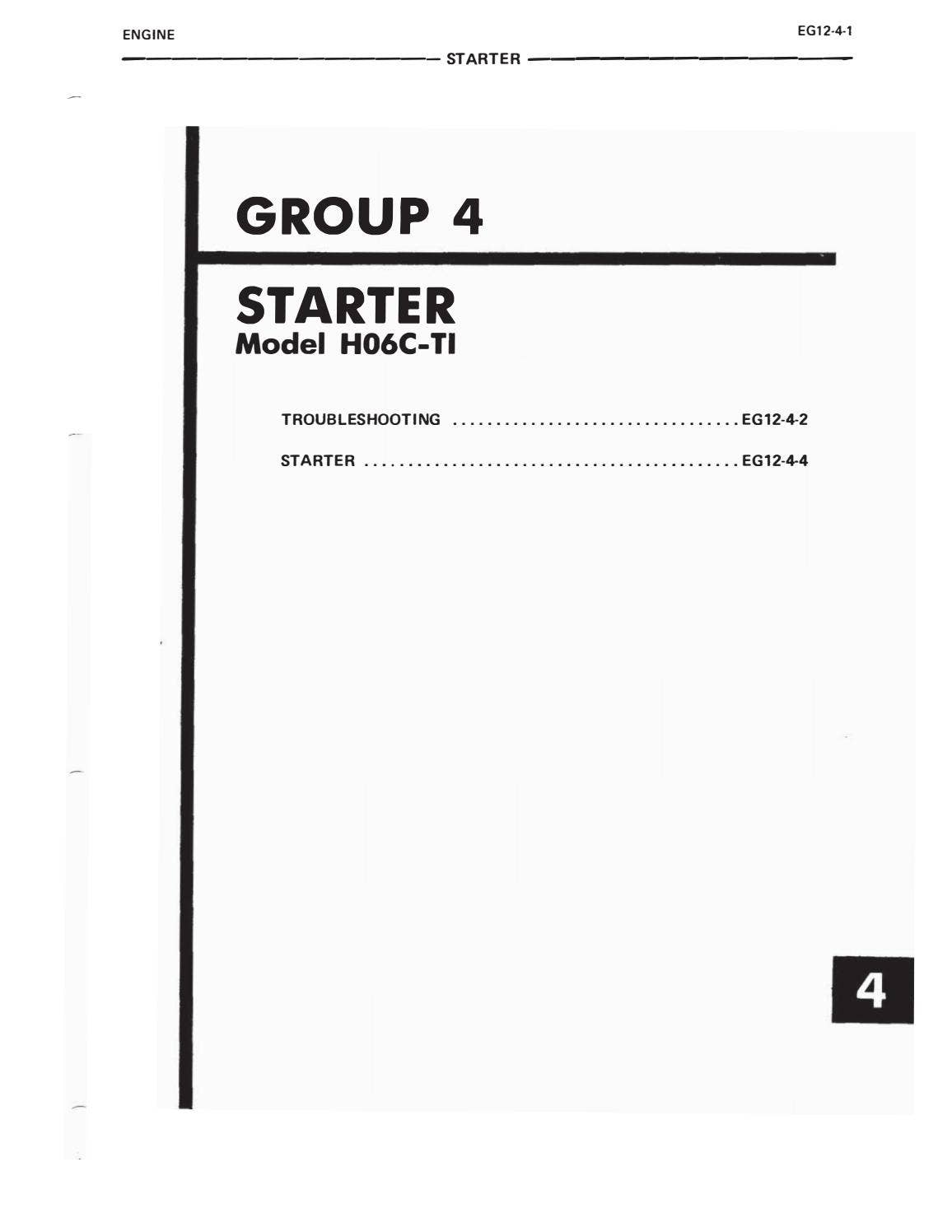 Hino h06ct engine service manual for use with the hitachi ex220 ...