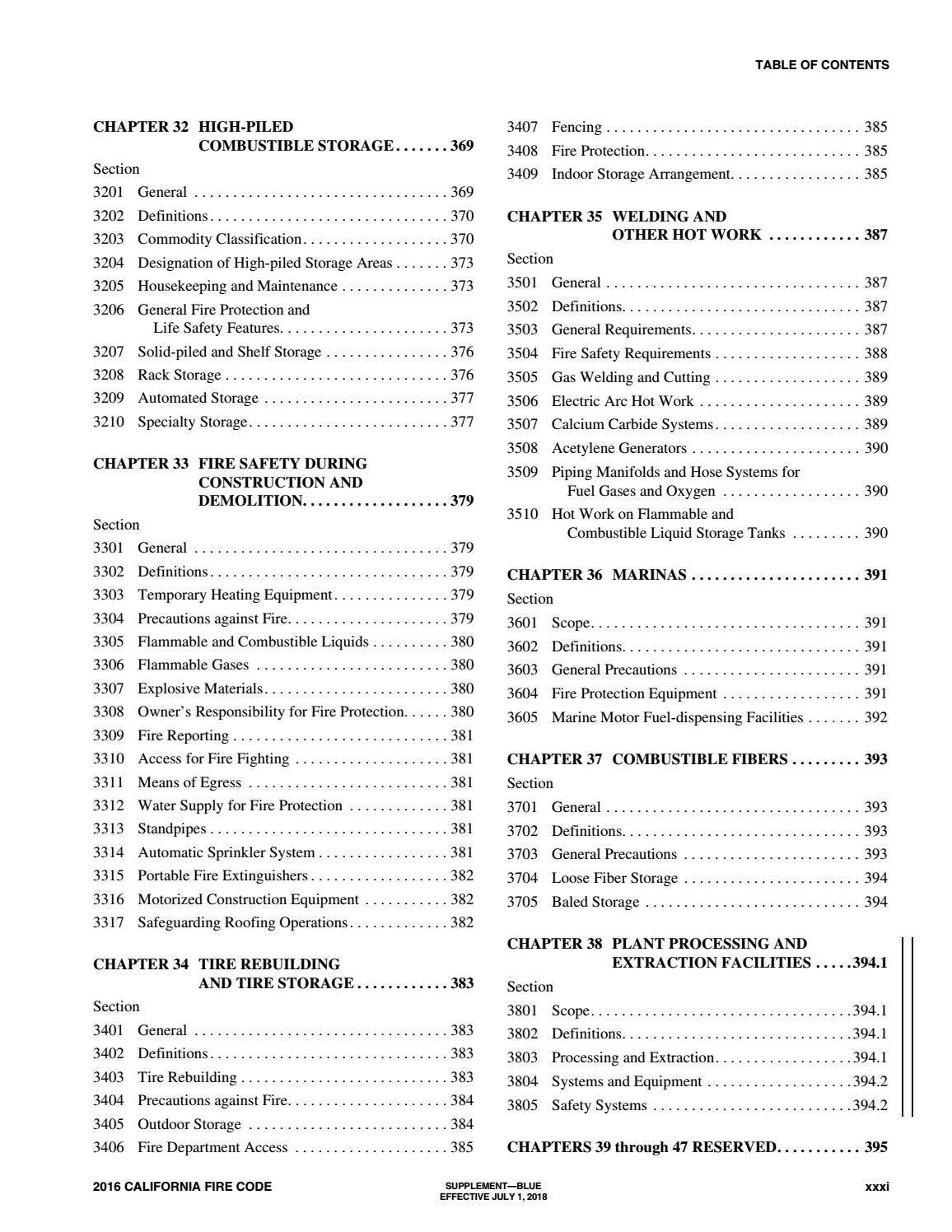 California fire code 2018 supplemental by Los Angeles Fire Department ...