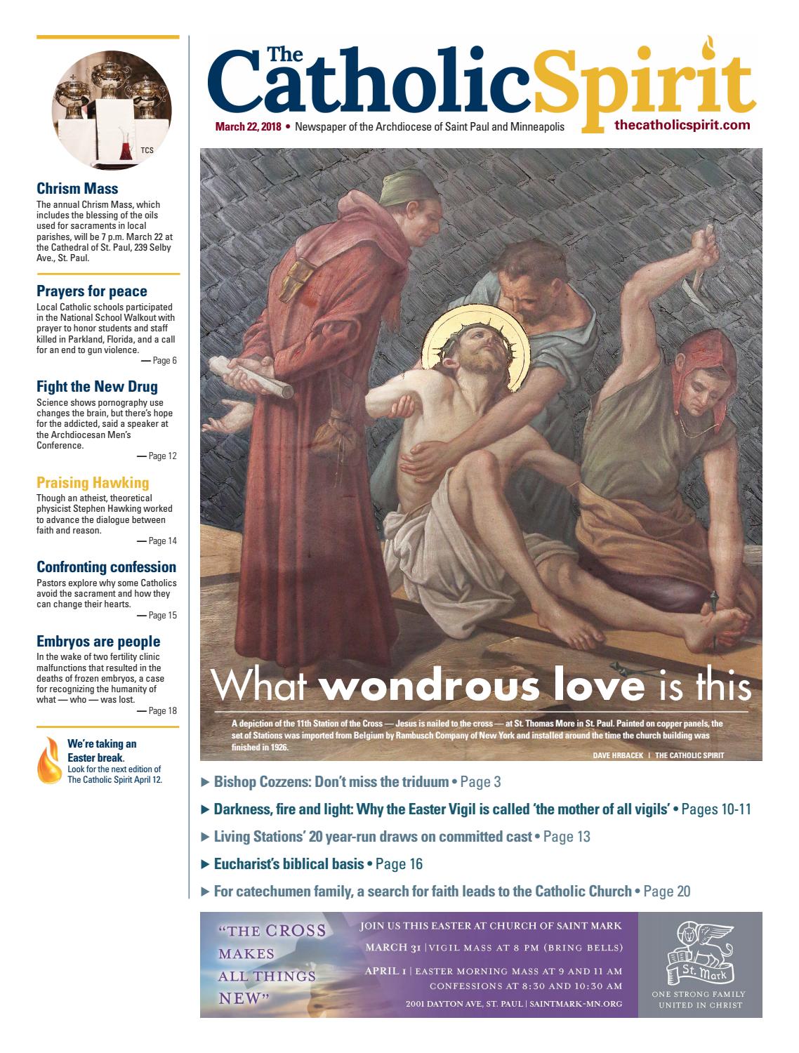 The Catholic Spirit - March 21, 2018 by The Catholic Spirit Publishing ...