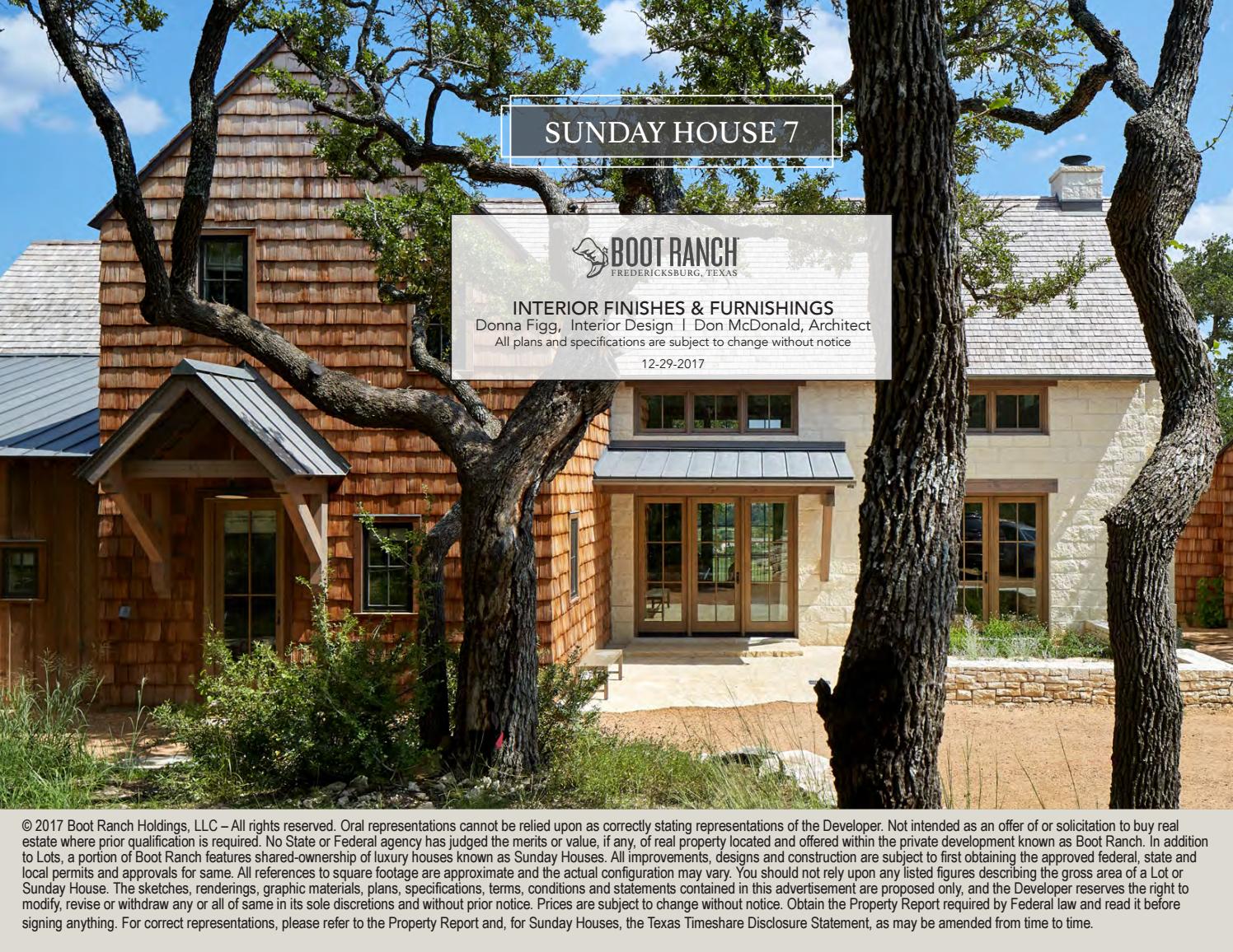 Sunday House 7 by Boot Ranch - Issuu