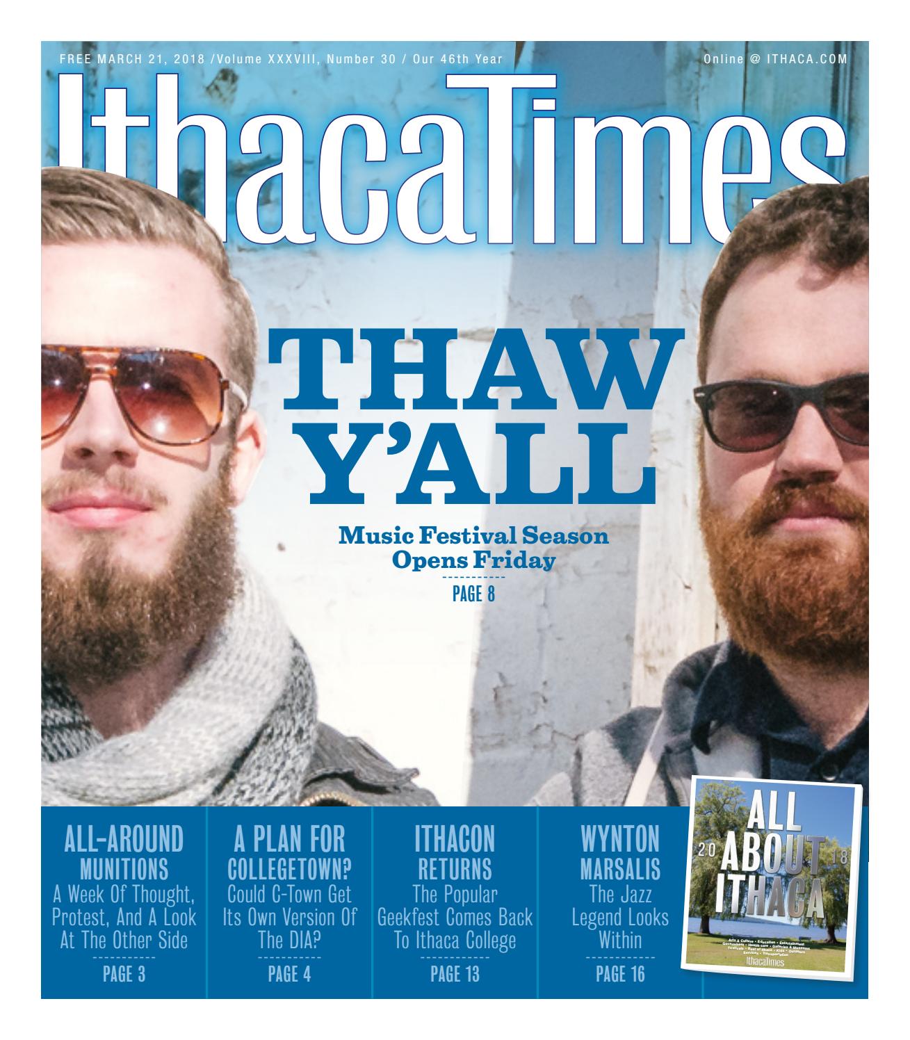 March 21, 2018 by Ithaca Times - Issuu