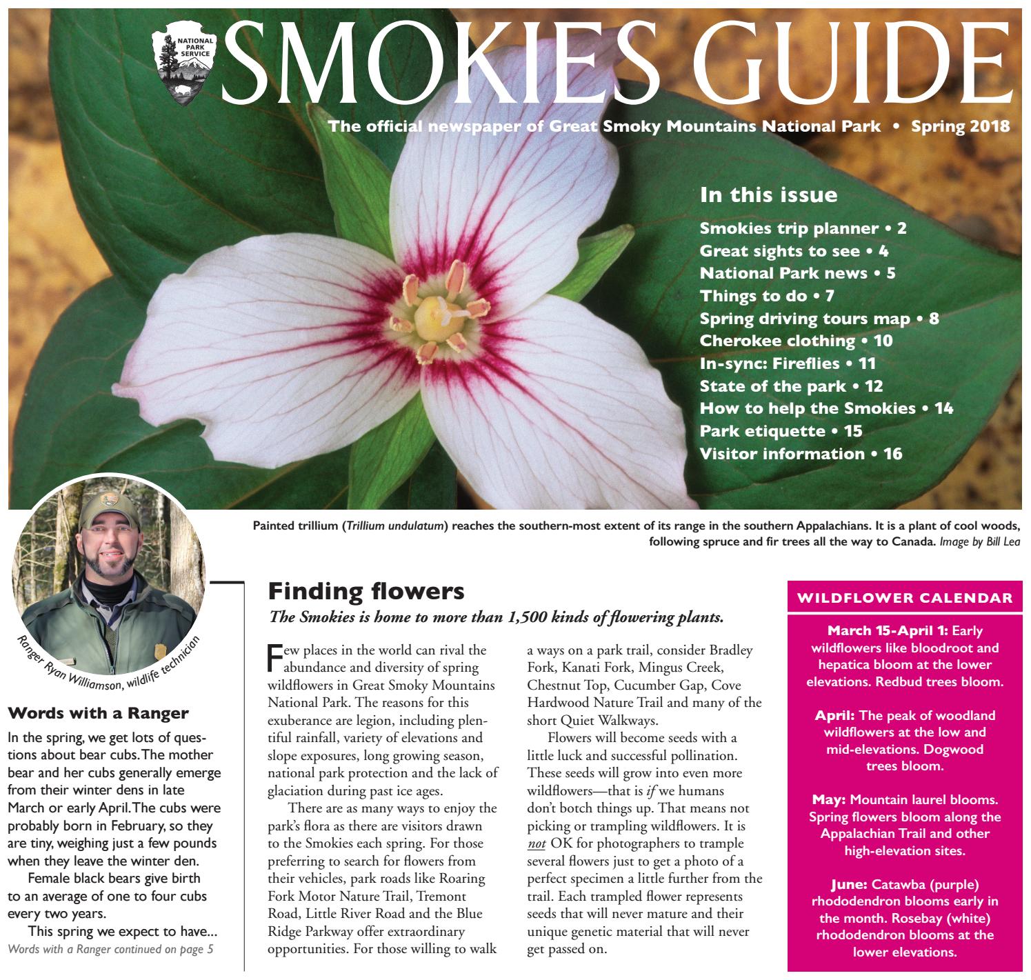 Spring 2018 Smokies Guide Newspaper by Smokies Life - Issuu