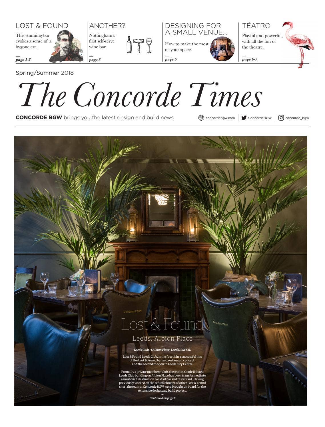 Concorde Times Spring/Summer 2018 by ConcordeBGW - Issuu