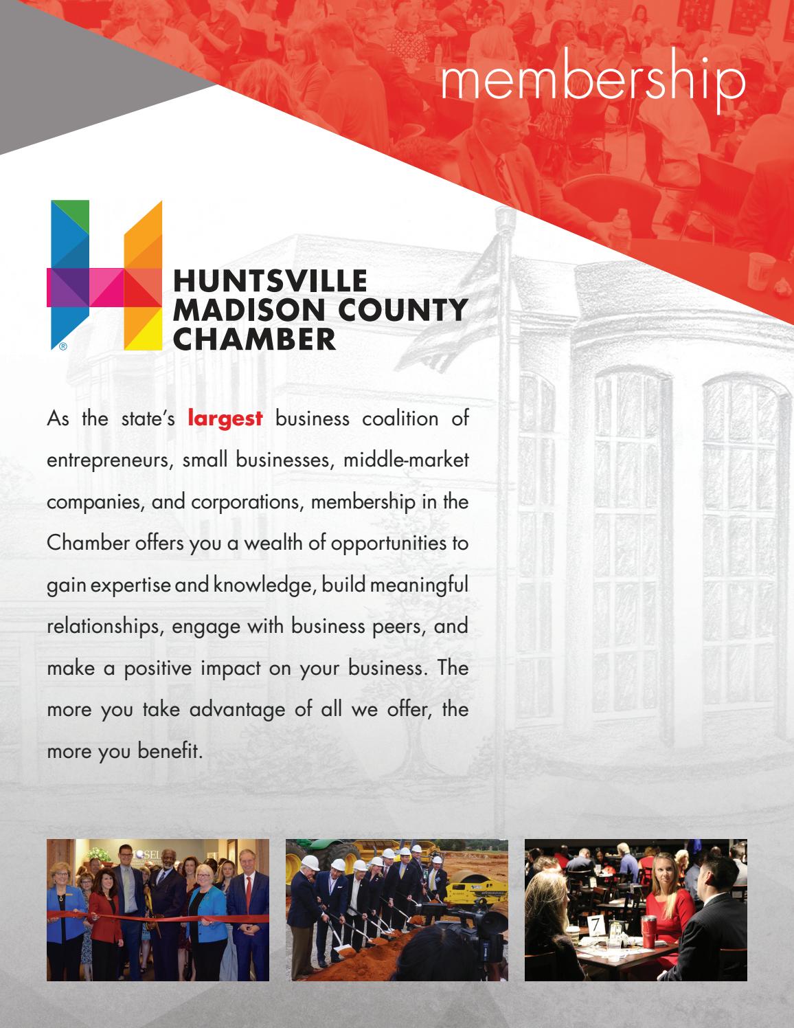 Membership Brochure by Huntsville/Madison County Chamber - Issuu