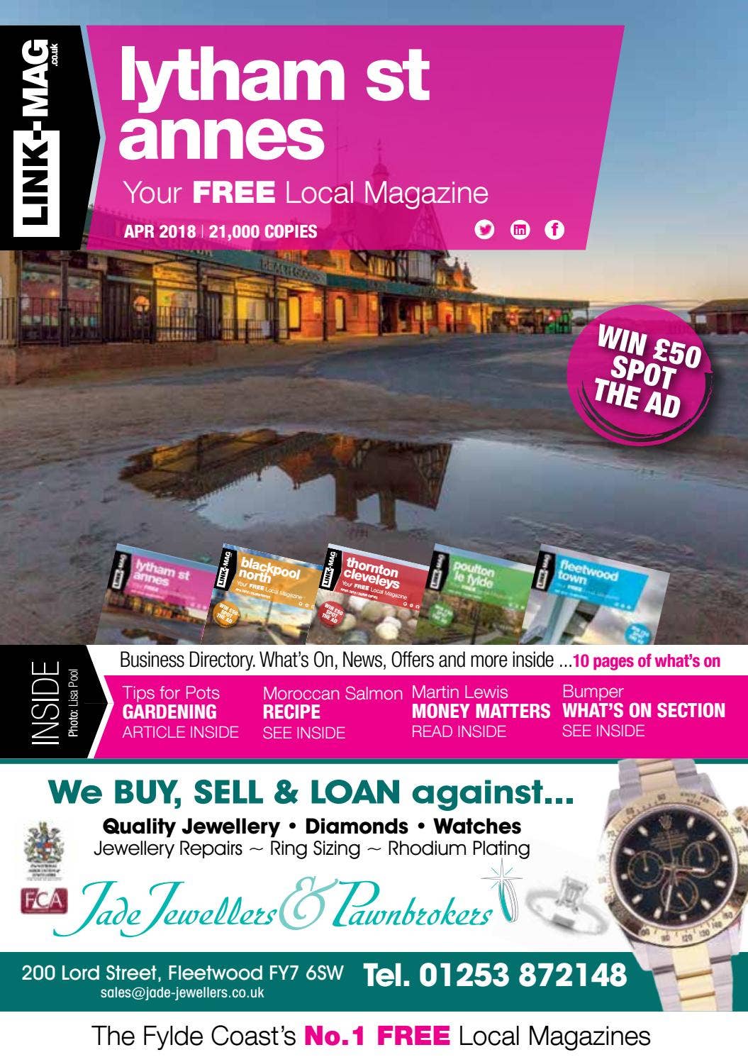 Lytham st annes magazine april 2018 by LINK-MAG - Issuu