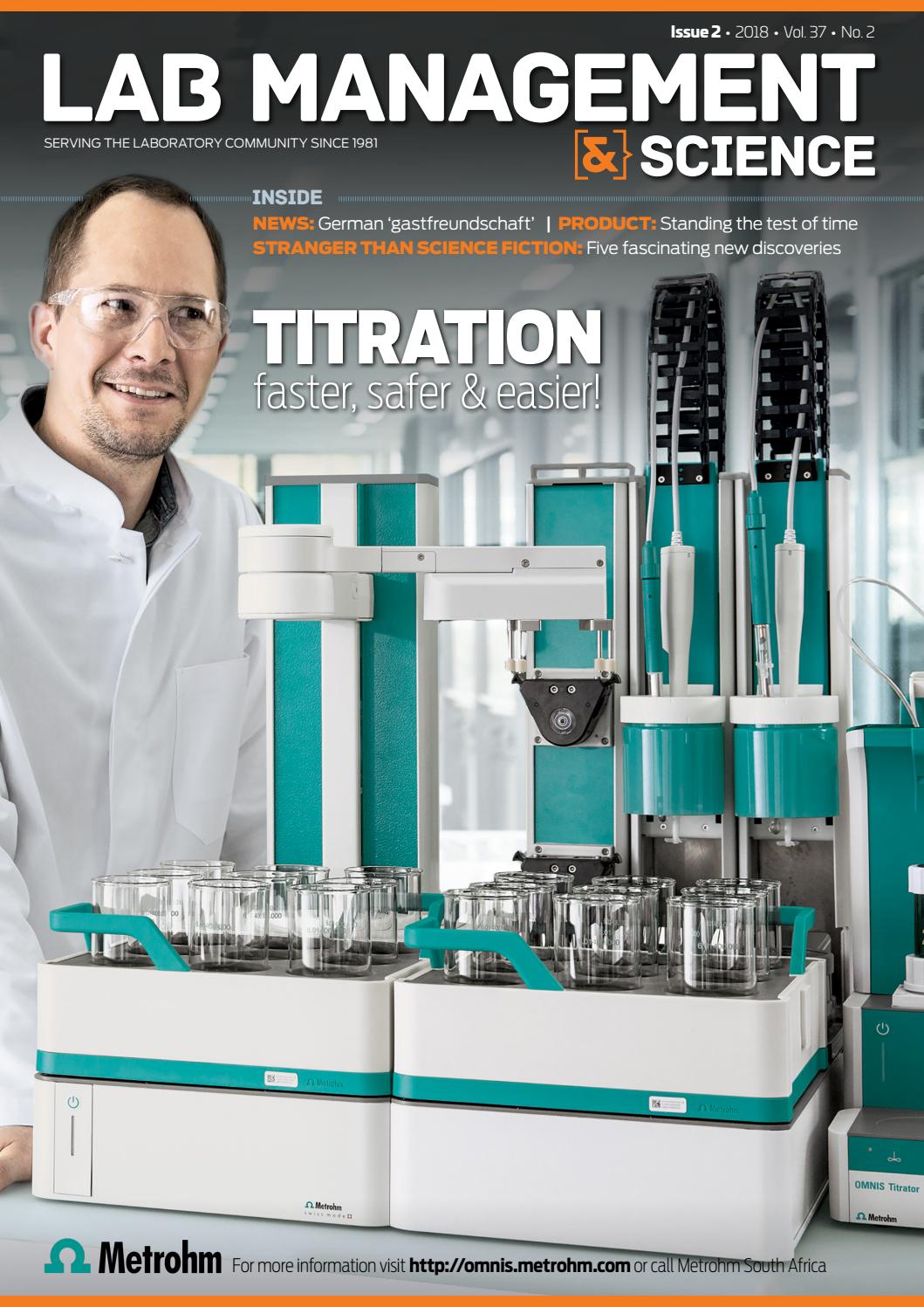 Lab Management and Science Issue 2 2018 by New Media B2B - Issuu