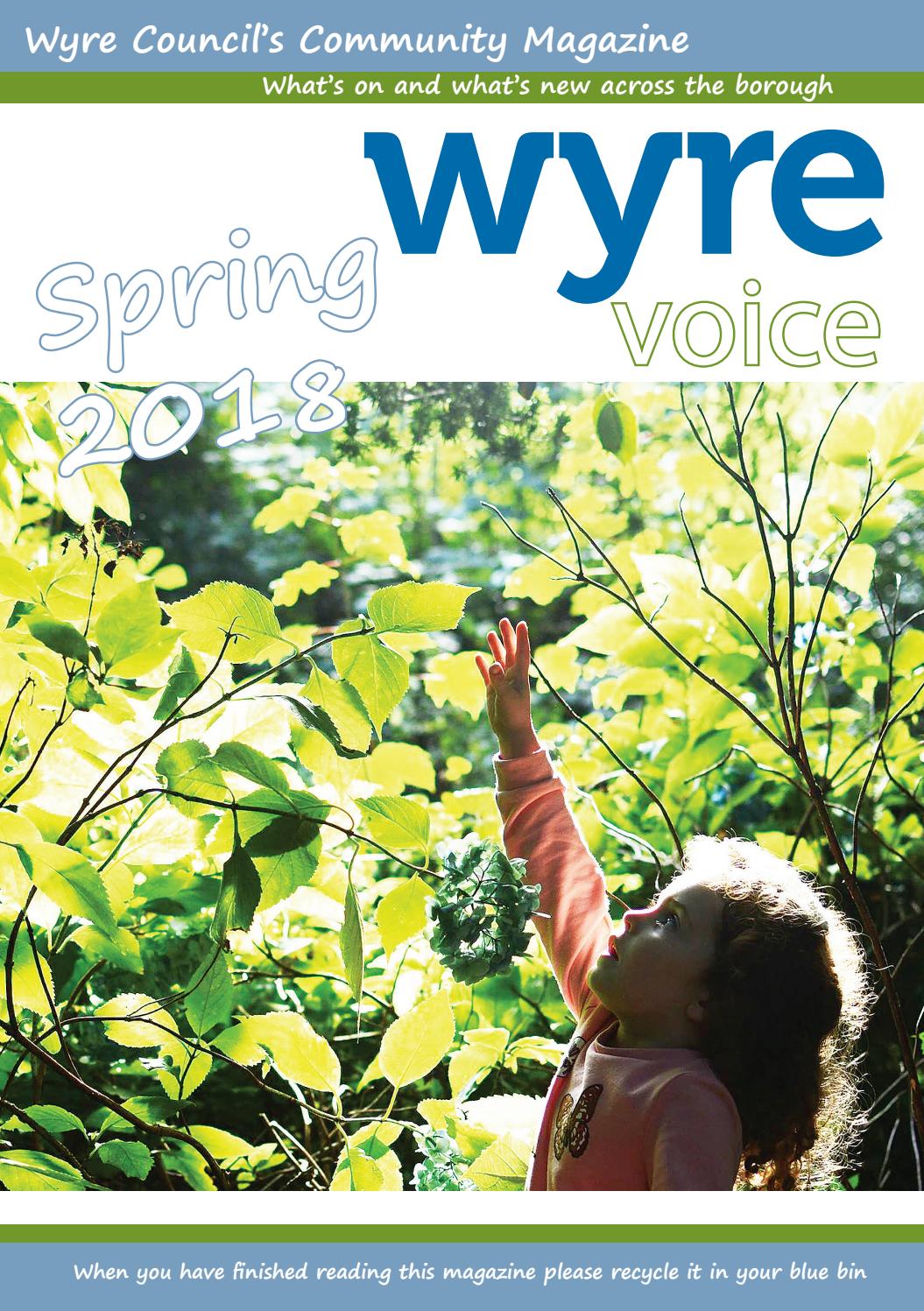 Wyre voice spring 2018 by Wyre Council - Issuu