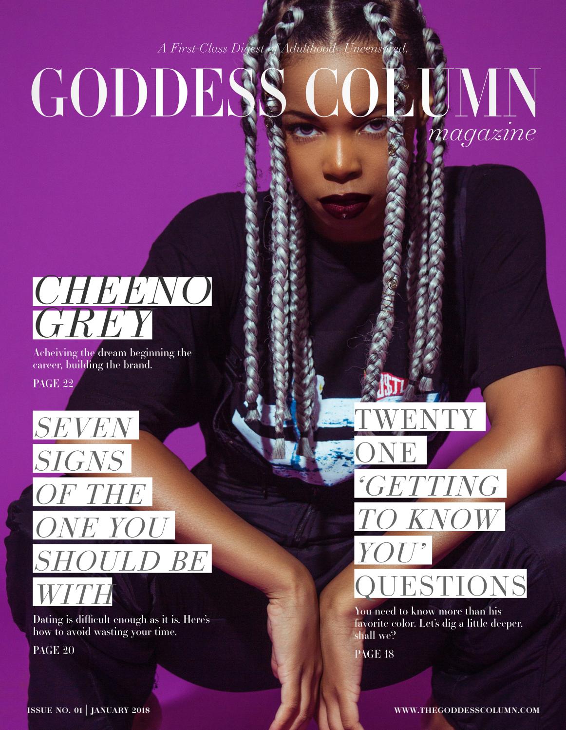 Goddess Column Magazine Issue 01 by GoddessColumn - Issuu