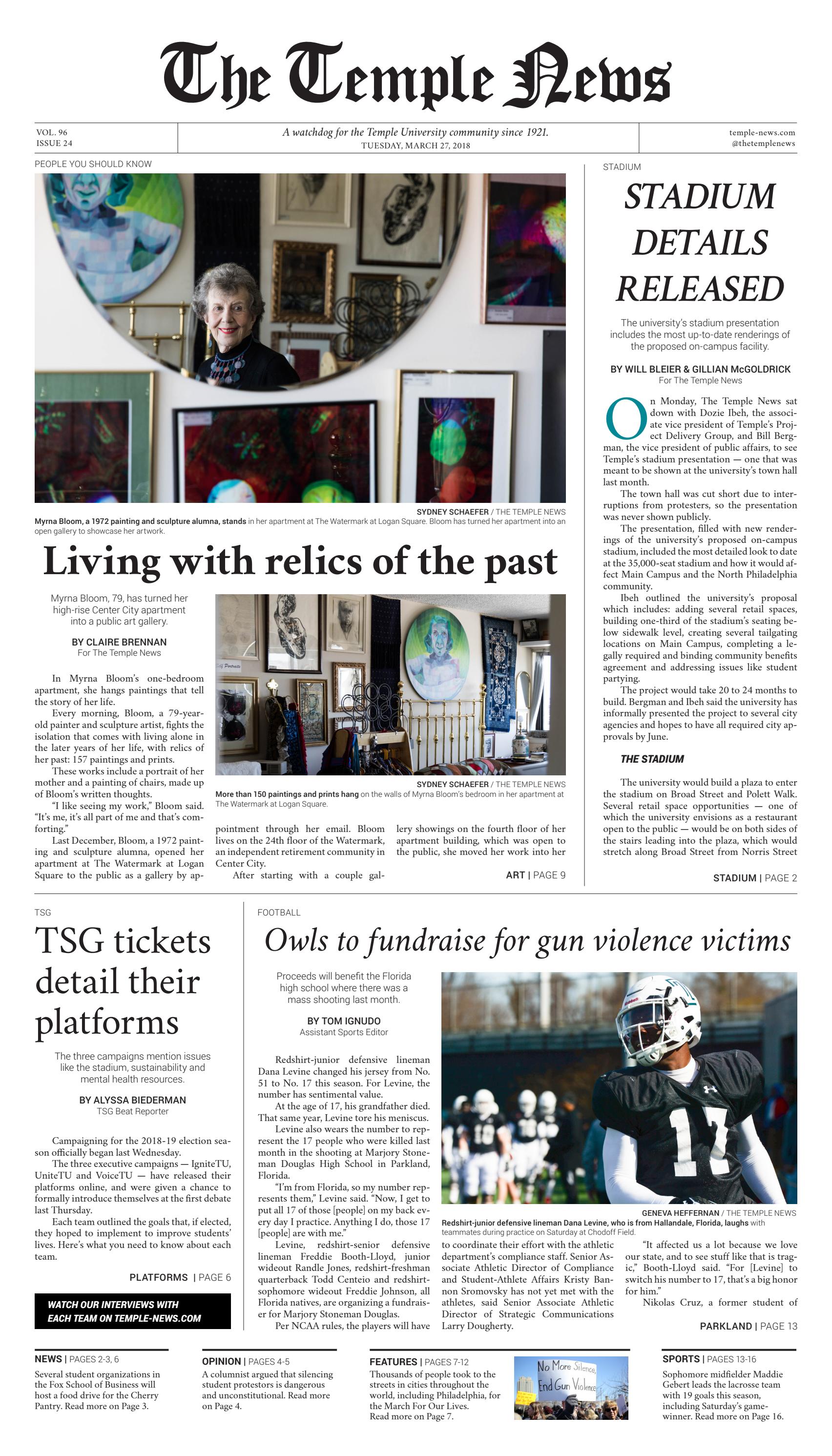 Vol. 96, Iss. 24 by The Temple News - Issuu
