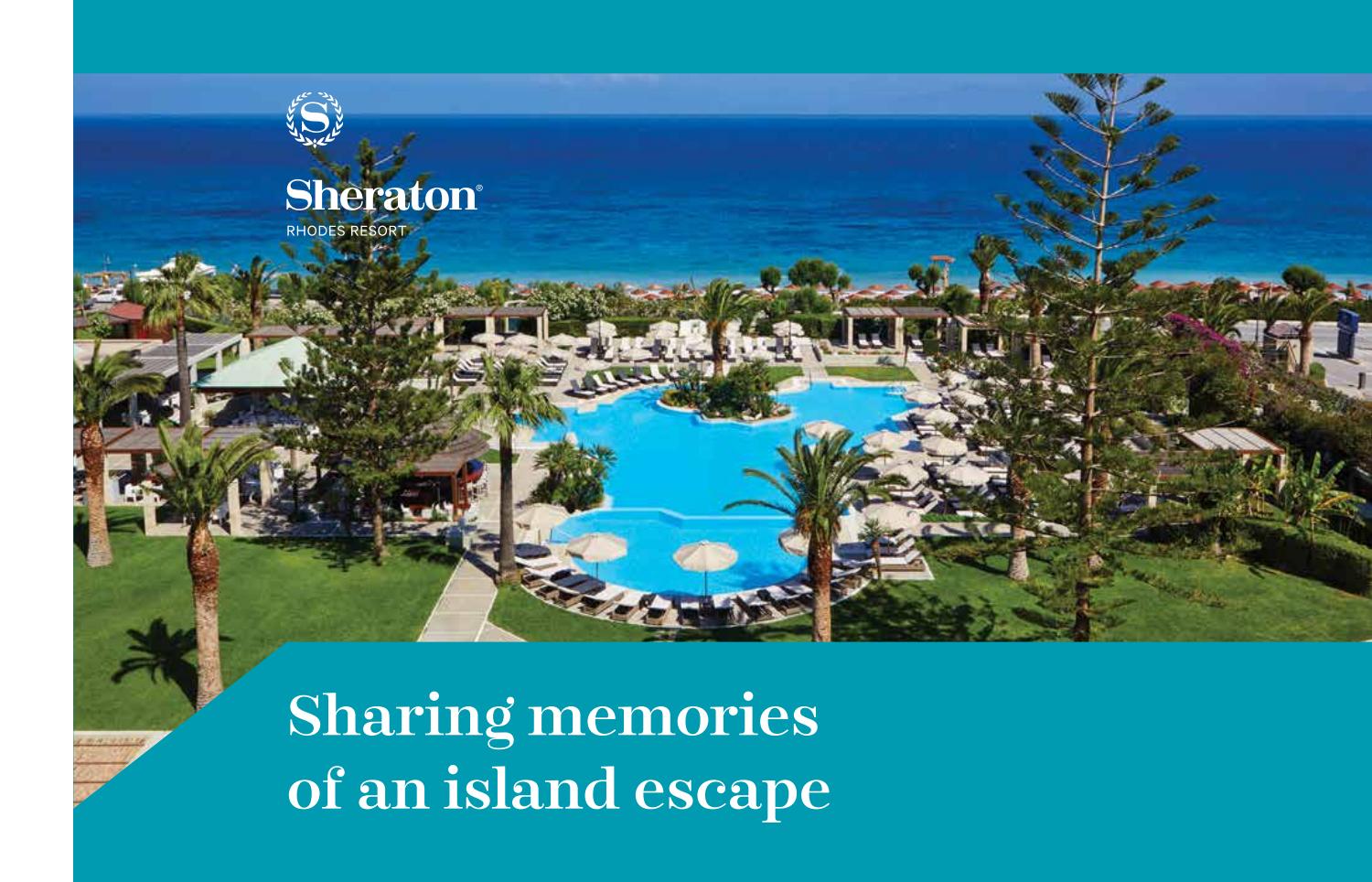 Sheraton Rhodes Resort - Rack Brochure by Hotel Grande Bretagne, a ...