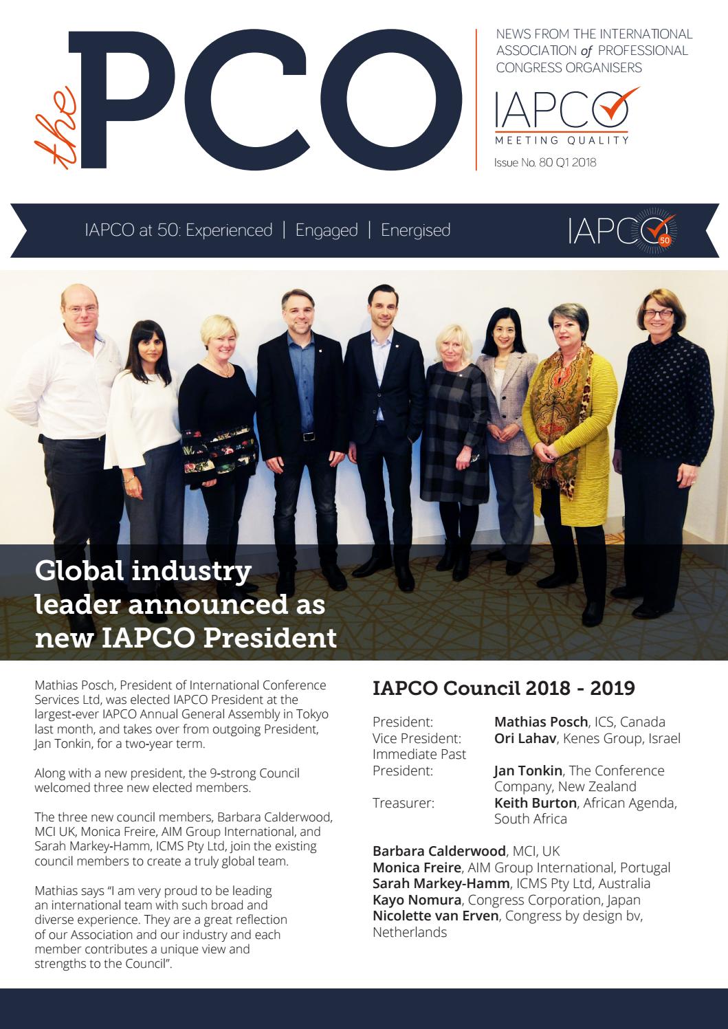 The PCO - News from IAPCO by IAPCO - Issuu