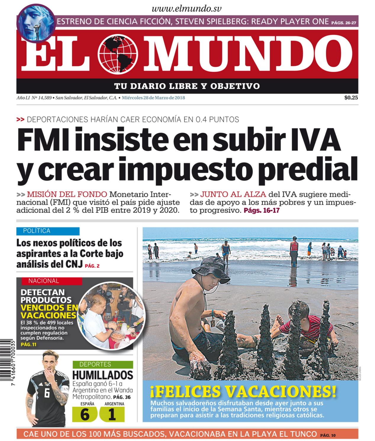 Mundo280318 by Diario El Mundo - Issuu