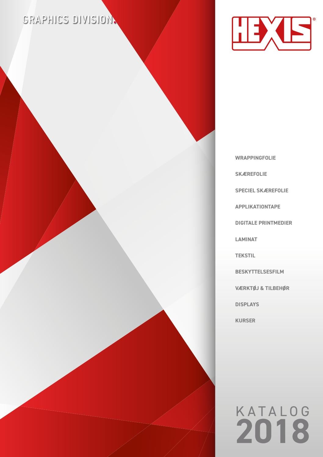 KATALOG HEXIS 2018 - DK by HEXIS Graphics - Issuu