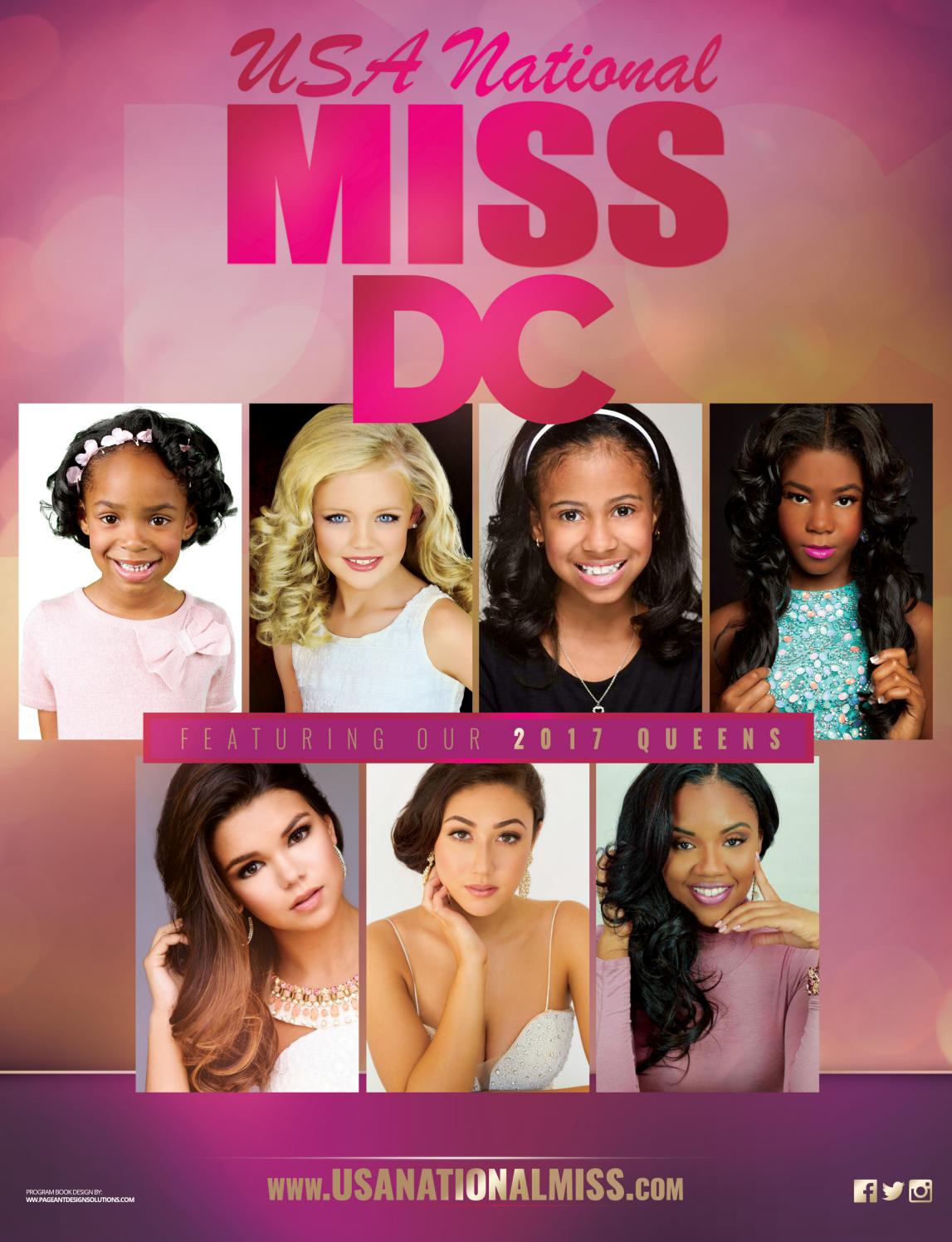 2018 USA National Miss DC Pageant Competition Magazine by Artistic ...